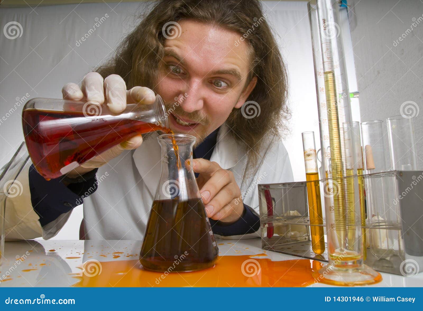 Weird Science stock photo. Image of male, biomedical - 14301946