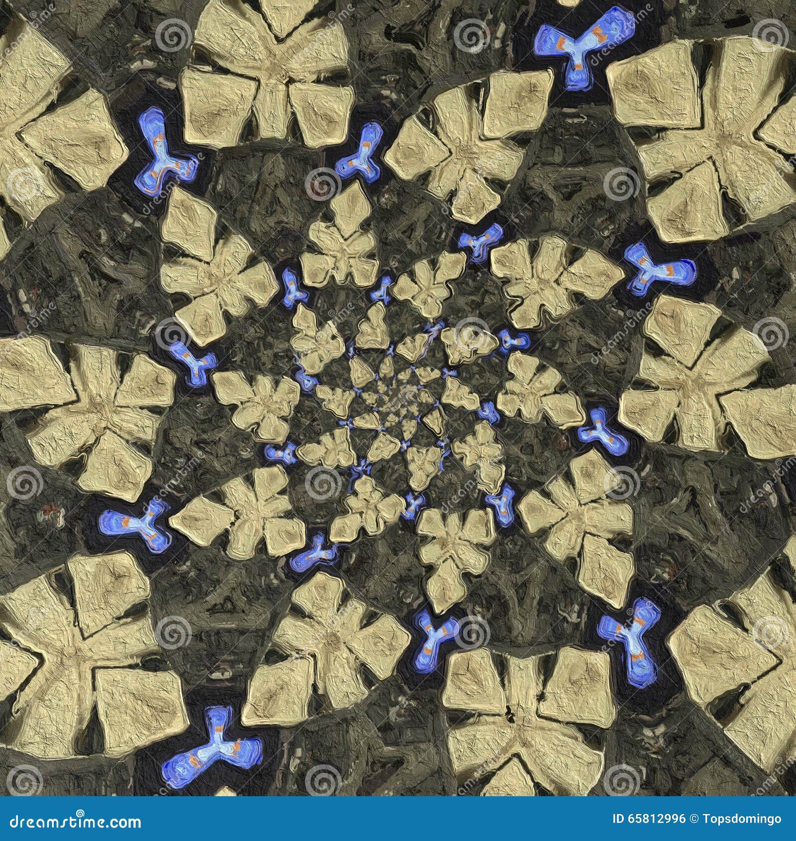 Weird Shaped Objects in Circular Formation Stock Photo - Image of nodes ...