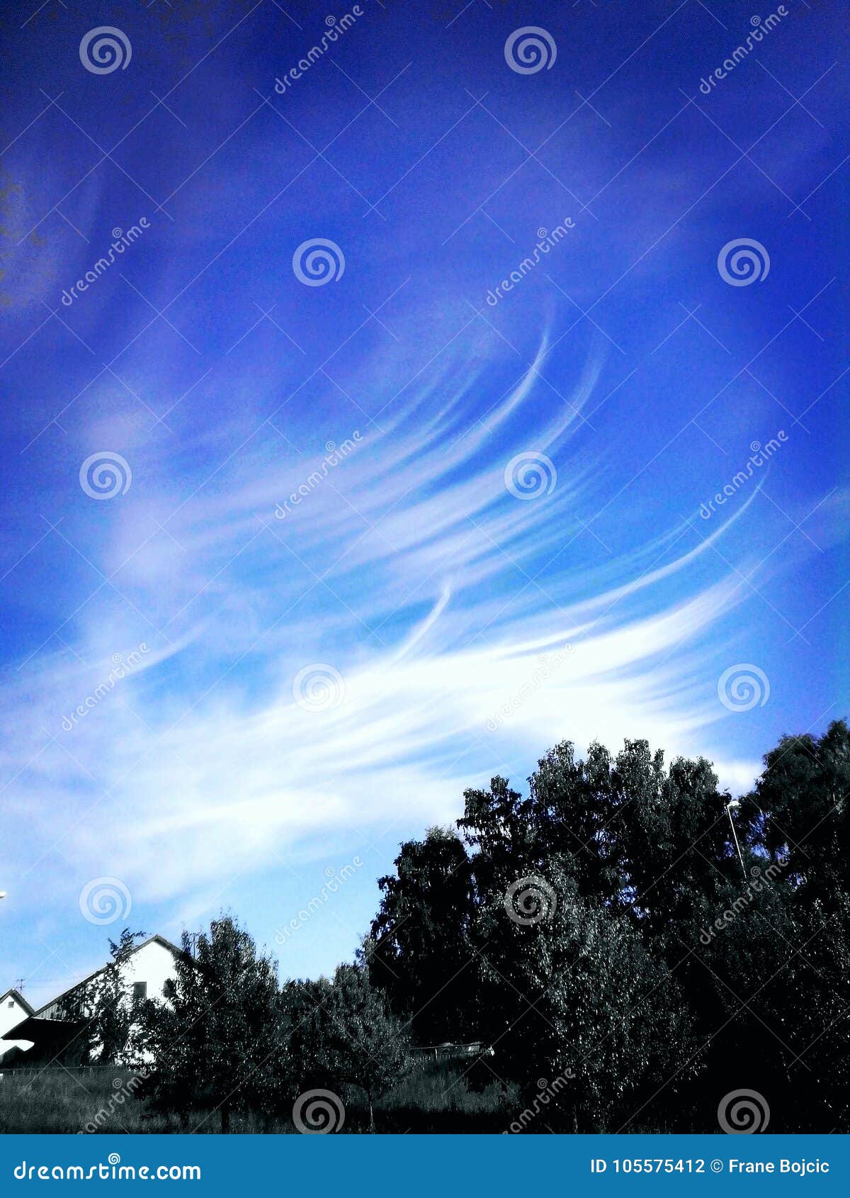 Weird sky stock photo. Image of weird, abstract, curve - 105575412