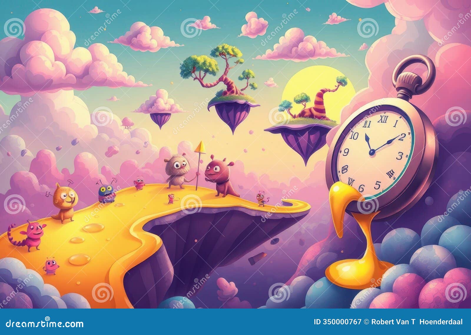 Weird Strange Fantasy World at 14-12-2024 Stock Illustration ...