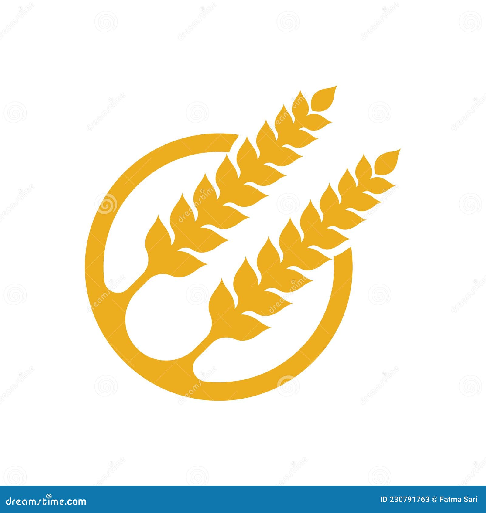 Weizen-Logo-Bilder vektor abbildung. Illustration von auslegung - 230791763