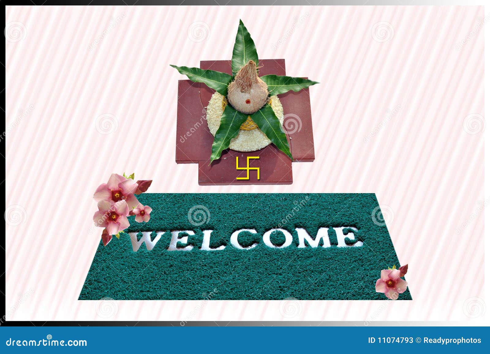 Welcome stock illustration. Illustration of contact, entrance - 11074793