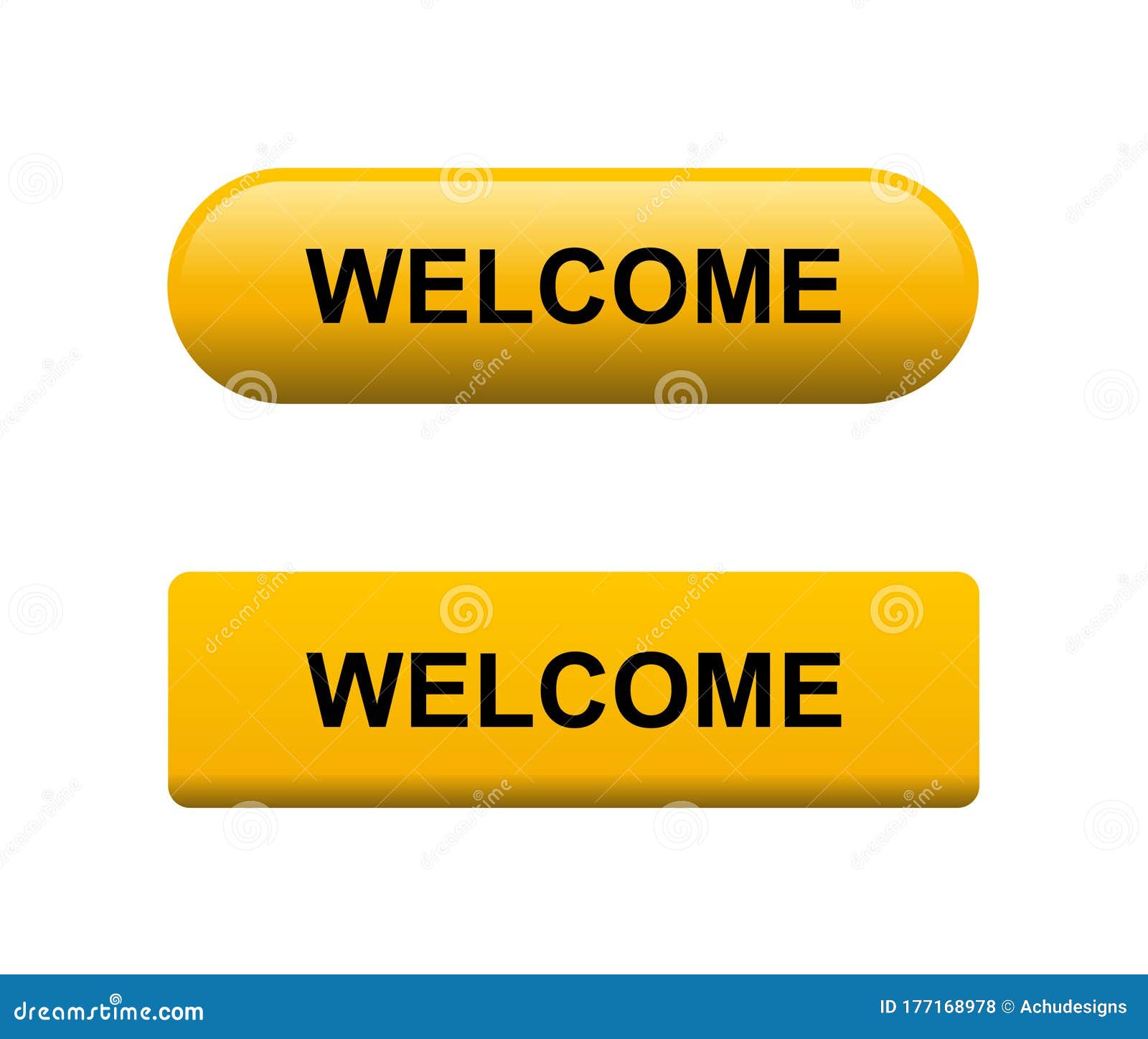 Welcome button stock vector. Illustration of board, catholic - 177168978