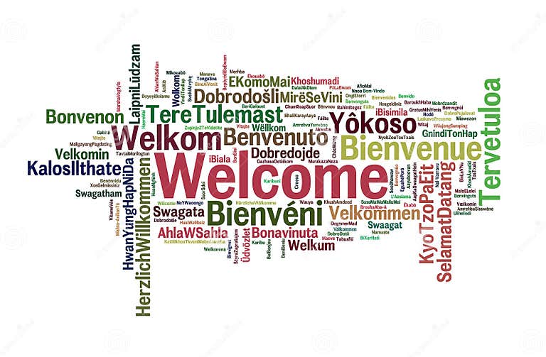 Welcome stock illustration. Illustration of word, reward - 22071203