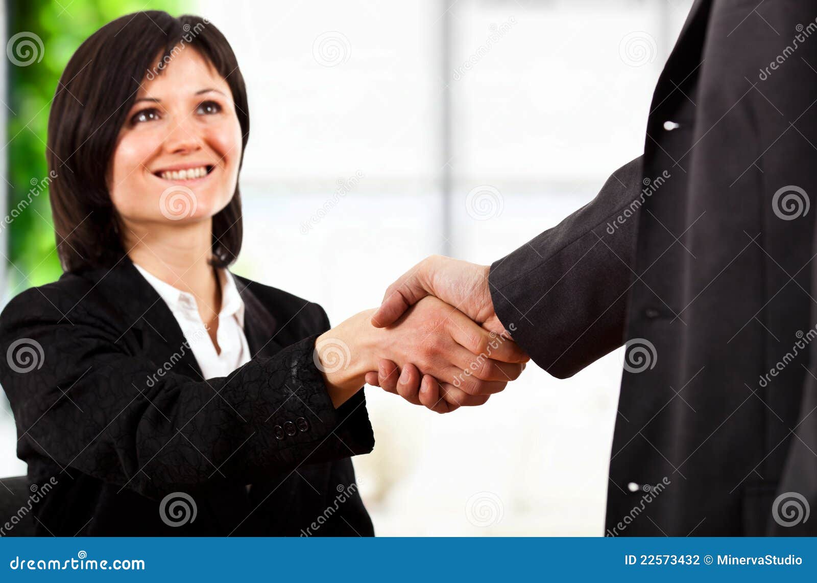 Welcome stock photo. Image of manager, beauty, professional - 22573432