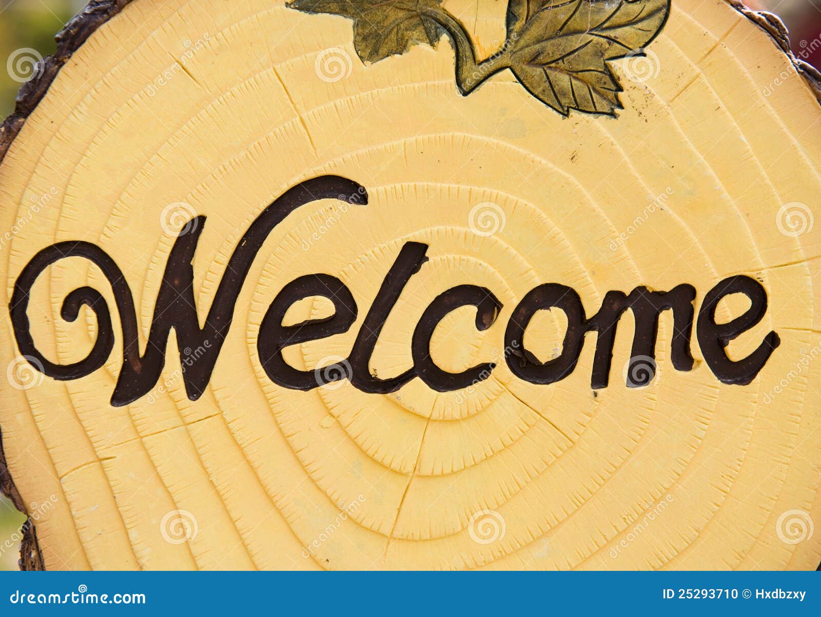 Welcome stock photo. Image of plywood, hotel, sign, advice - 25293710