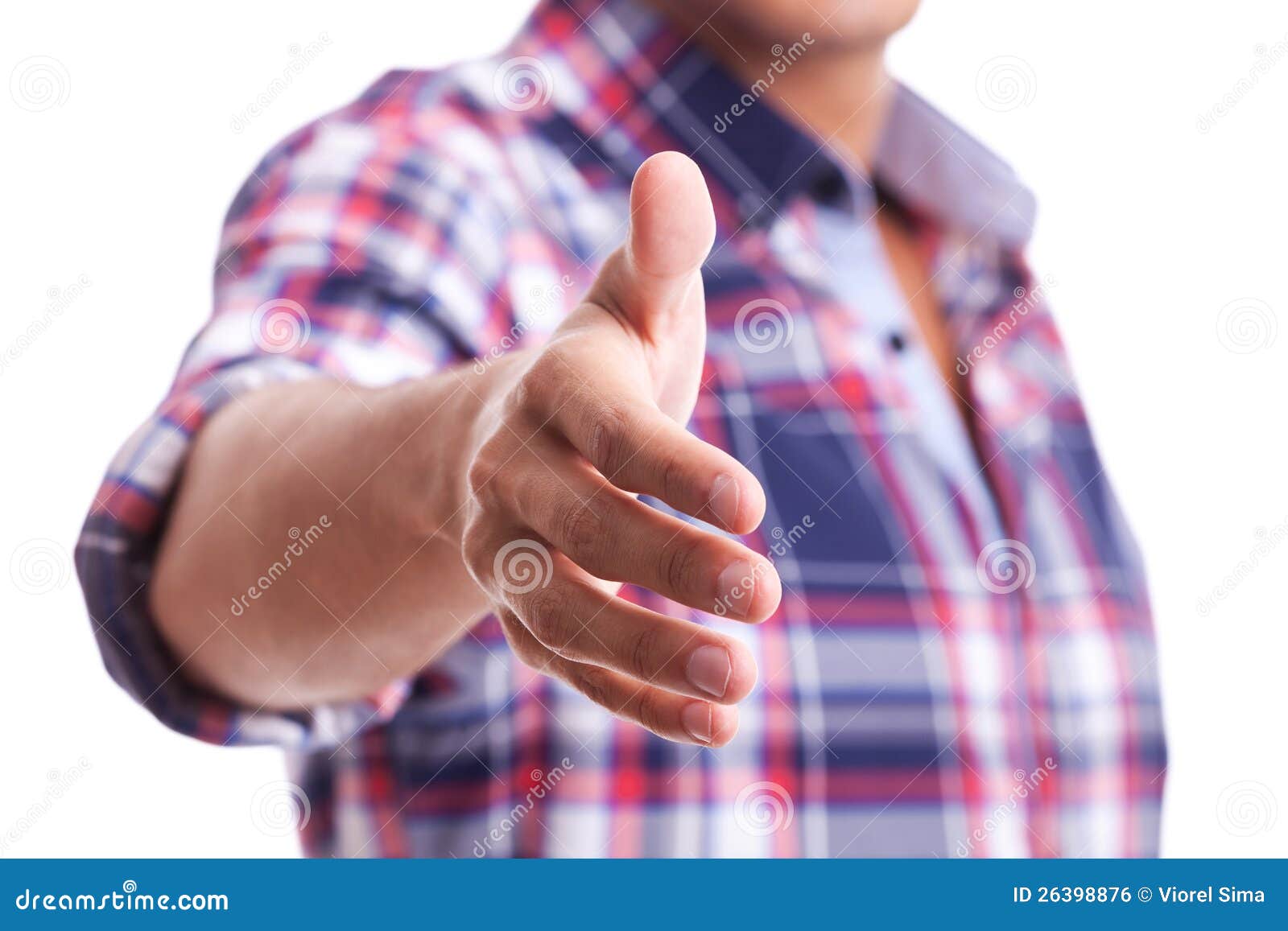 Welcome! stock photo. Image of hello, handshake, confident - 26398876