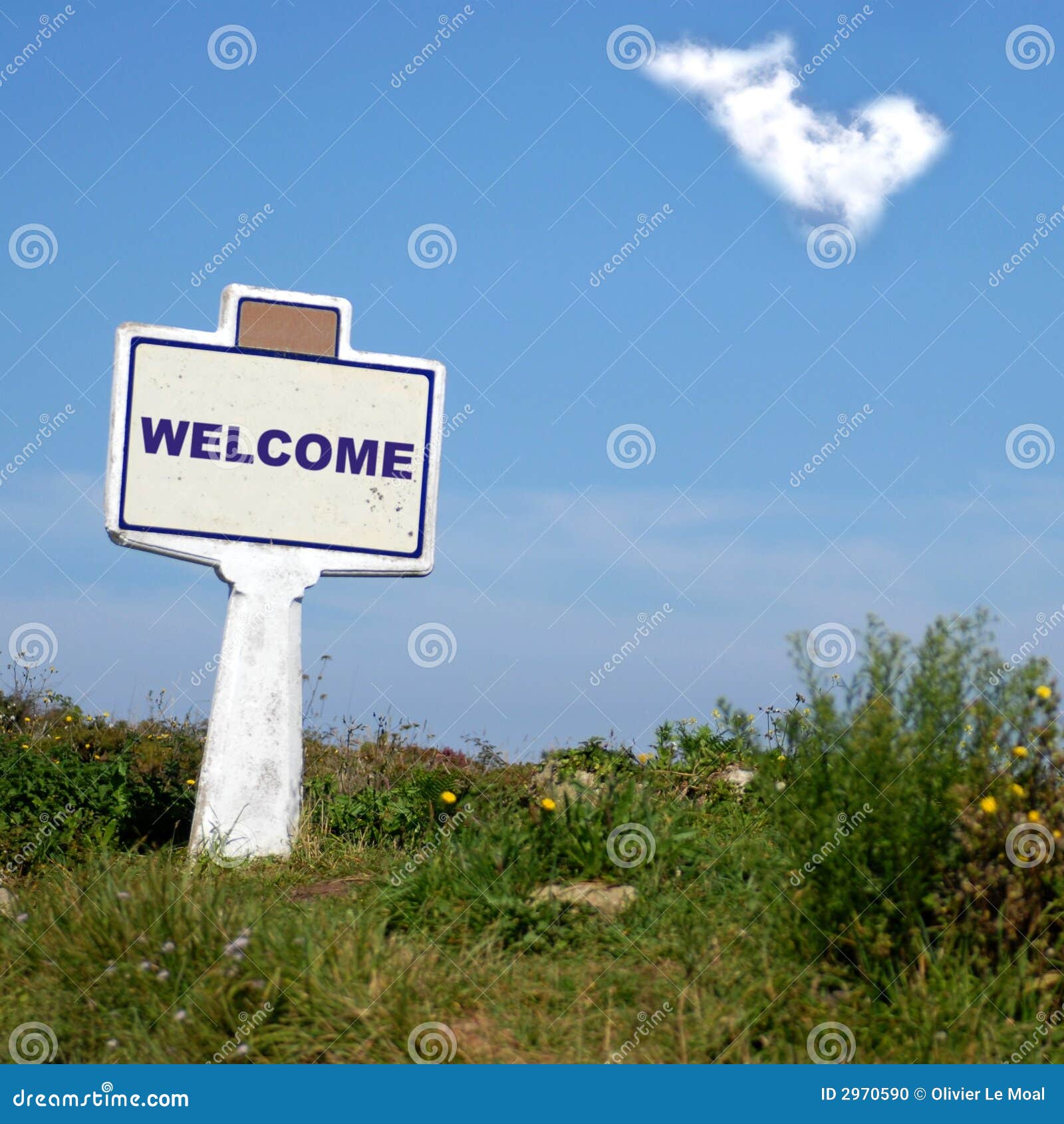 Welcome stock photo. Image of information, copy, cloud - 2970590