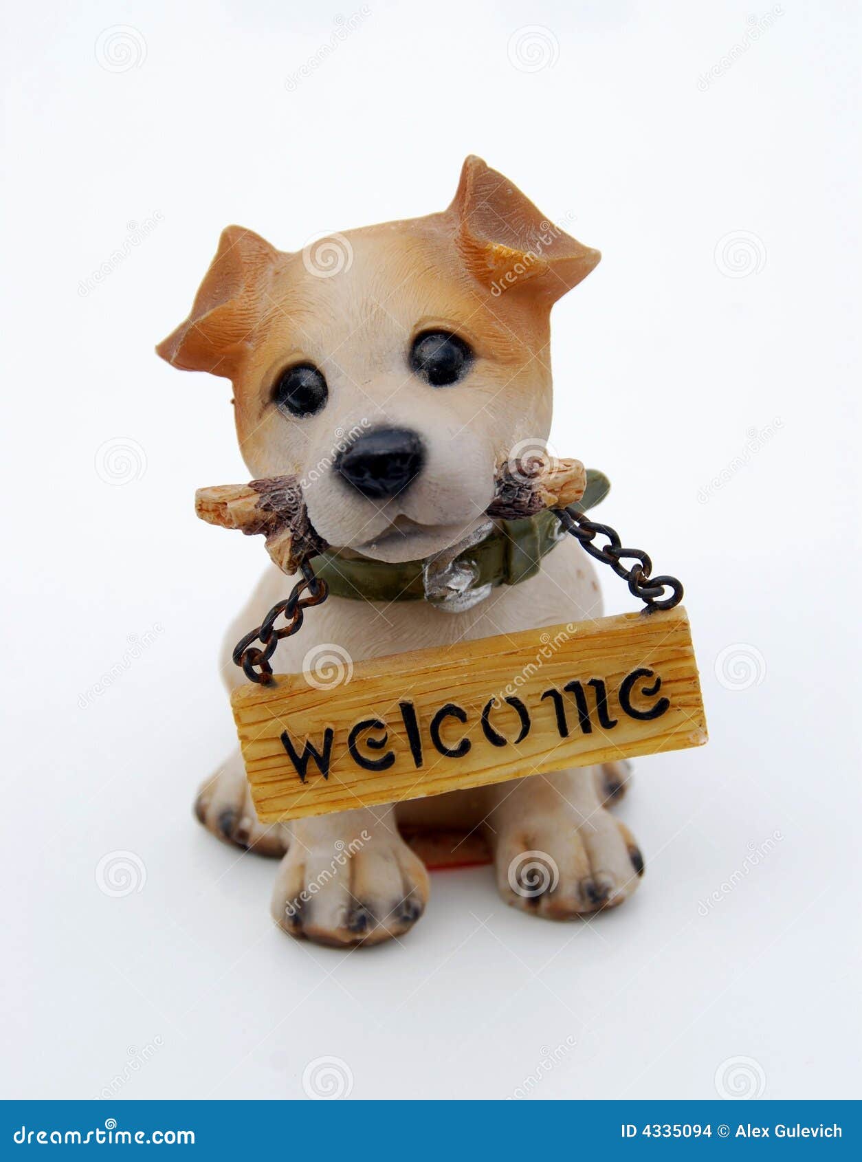 Welcome stock photo. Image of animal, white, cute, decoration - 4335094