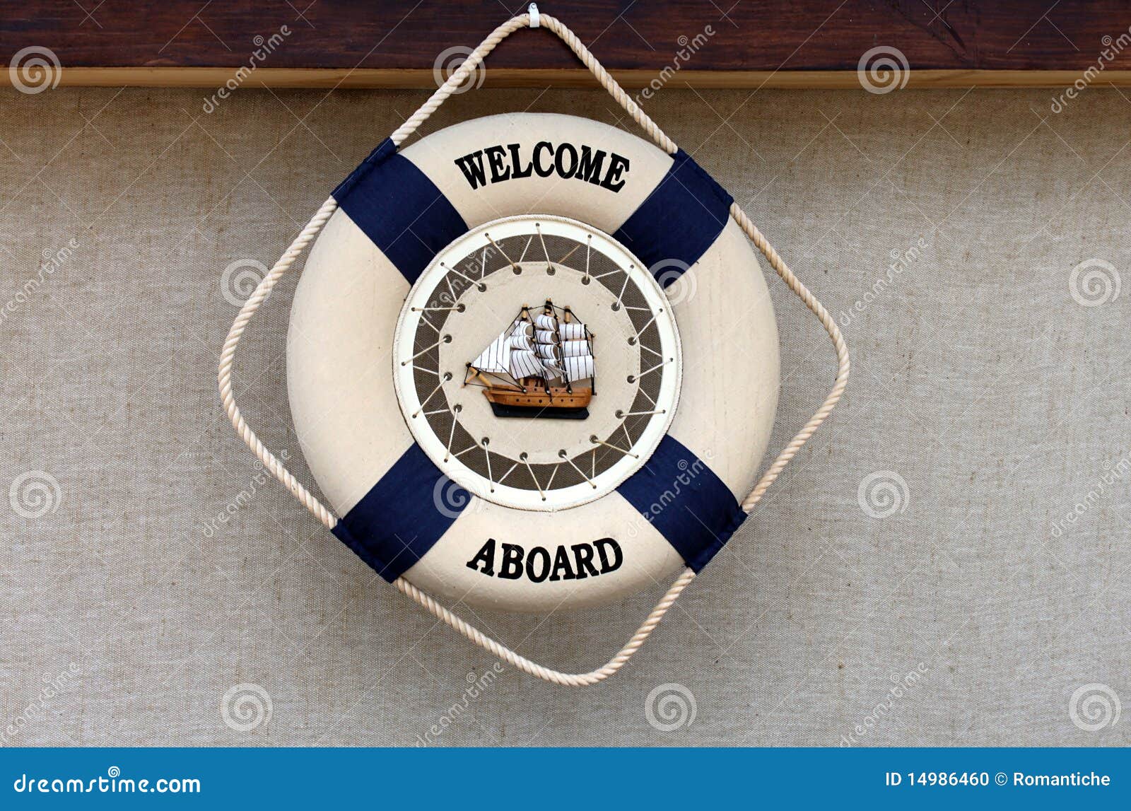 Welcome aboard stock photo. Image of sail, sailer, sign - 14986460