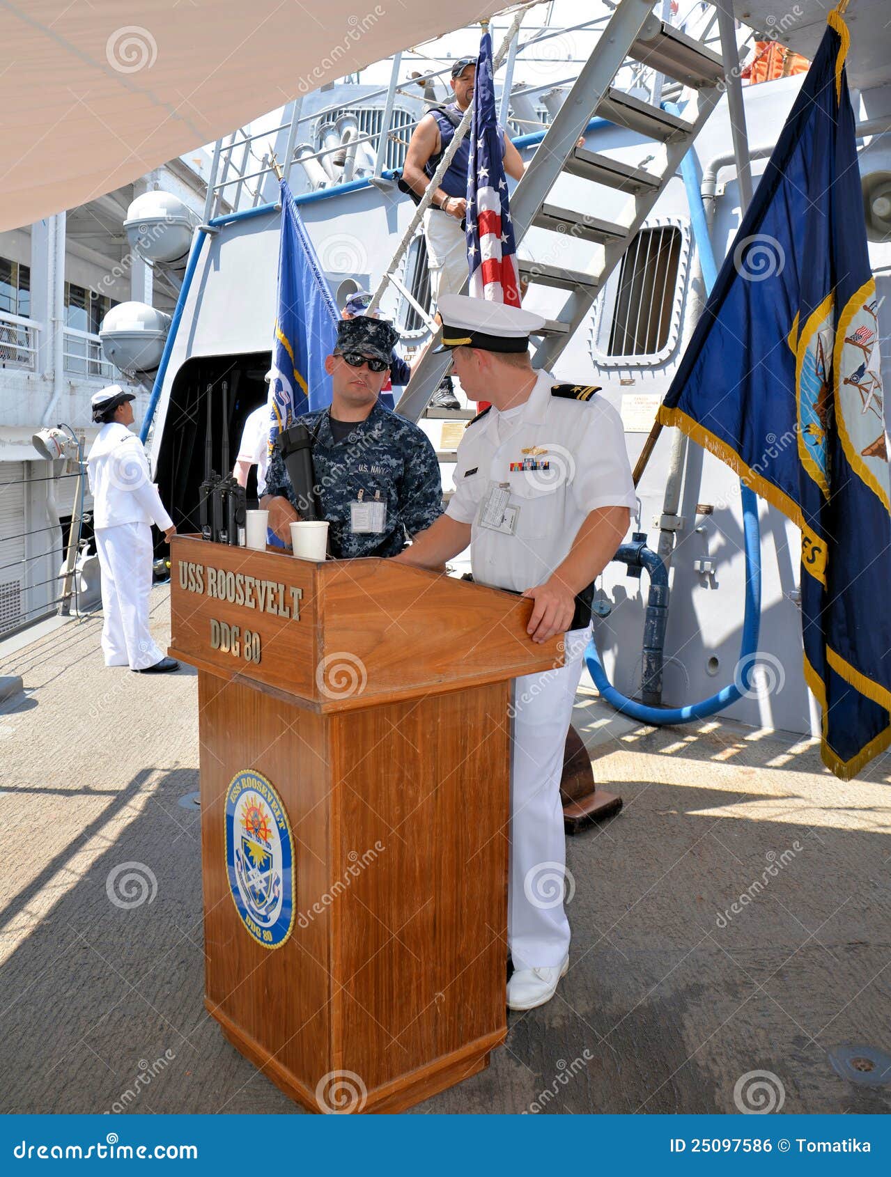 Welcome Aboard editorial photo. Image of port, nation - 25097586