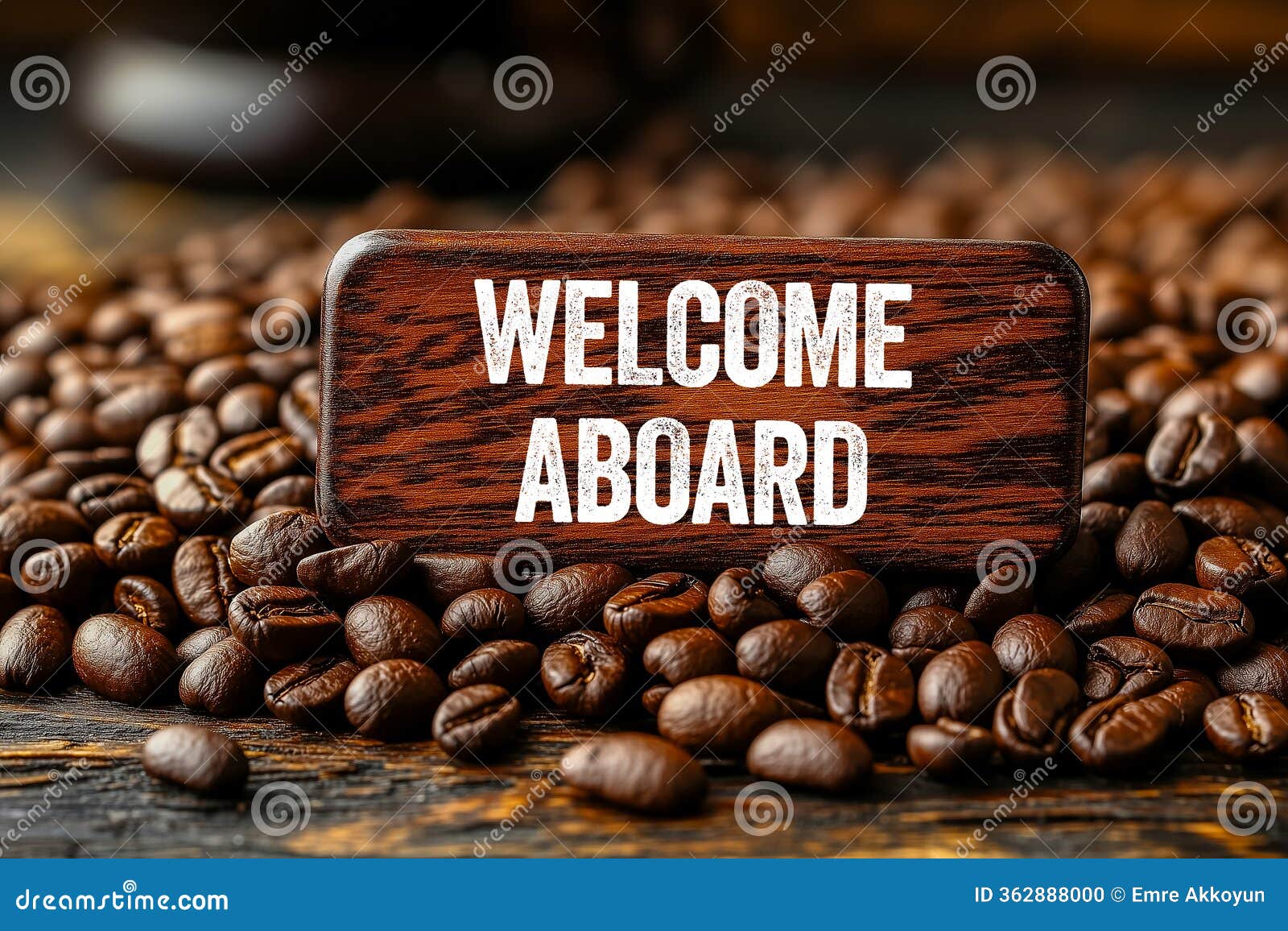 Welcome Aboard Message on Sign Stock Photo - Image of sign, inclusion ...