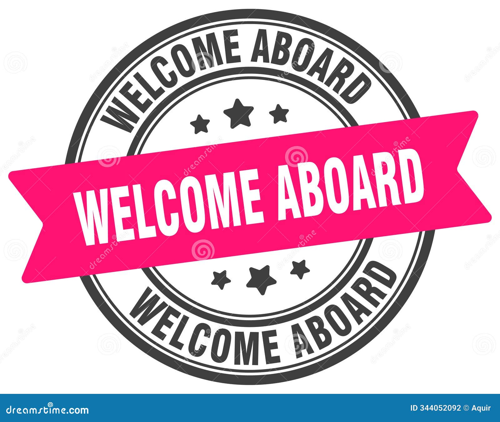 Welcome Aboard Stamp. Welcome Aboard Label on Transparent Background ...