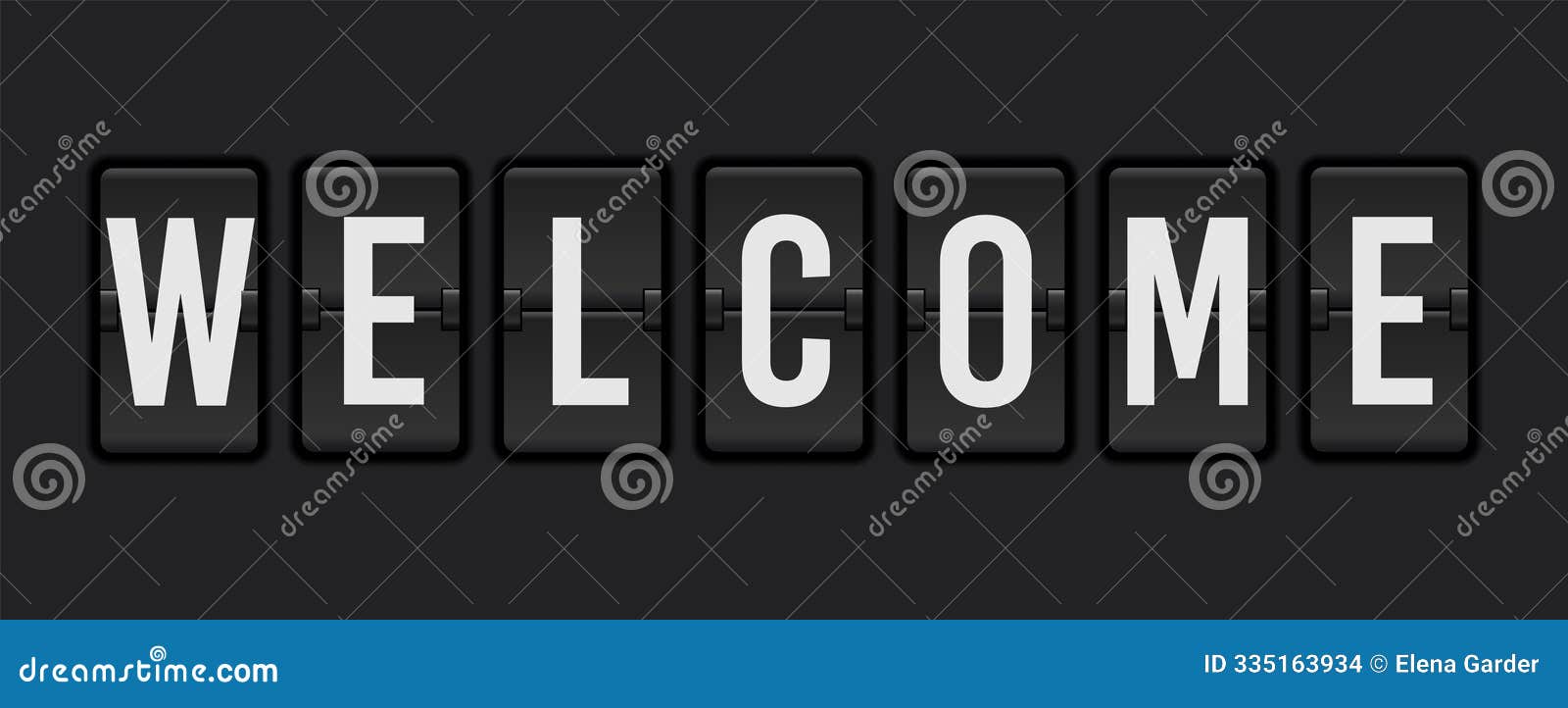 Airport Flip Board Panel. Typography Font Display. Vector Realistic ...