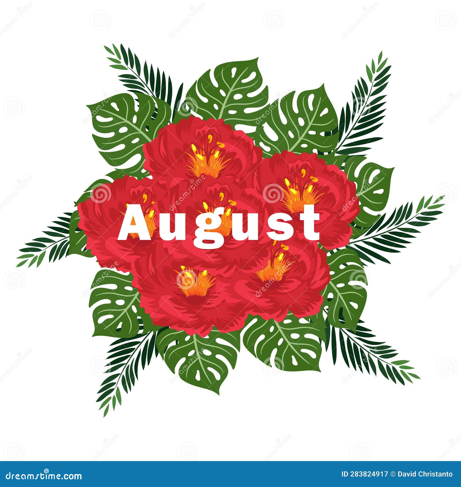 Welcome August Illustration Stock Vector - Illustration of sign ...