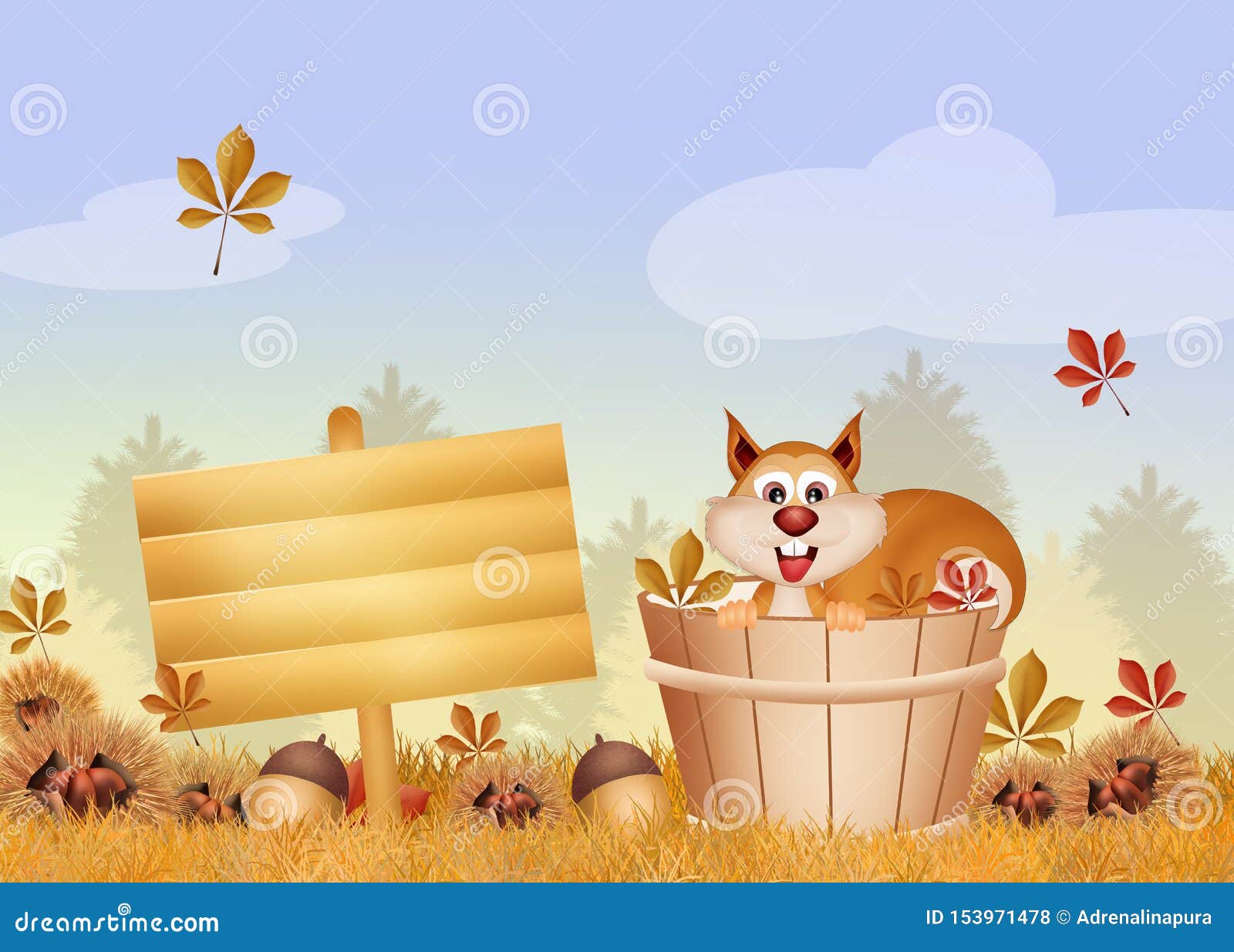 Welcome Autumn - Welcome Fall. Handwritten Lettering With Doodle Floral ...