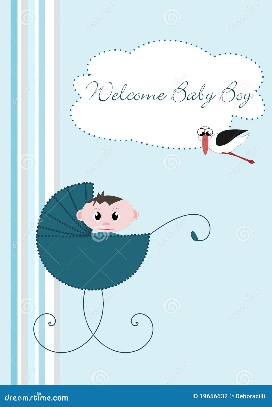 Welcome Baby stock vector. Illustration of baby, mother - 19656632