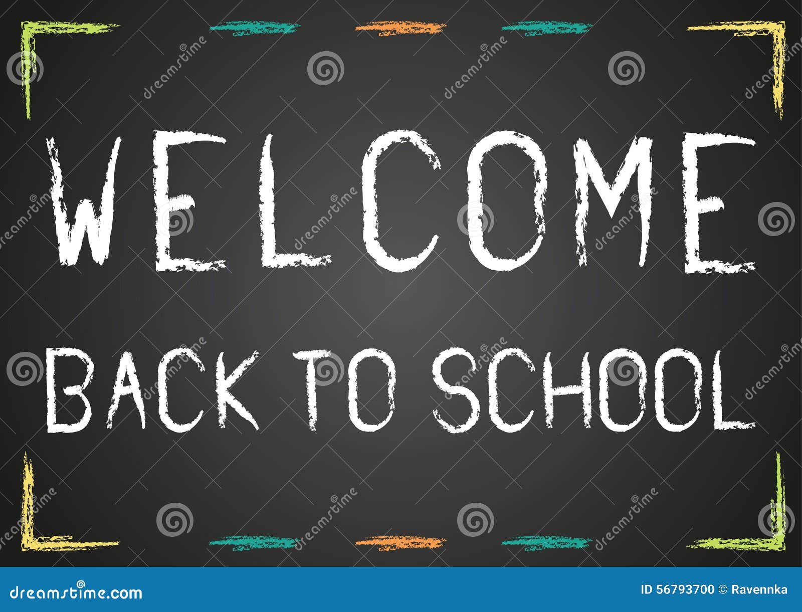 Welcome Back To School Poster Stock Vector - Illustration of educate ...