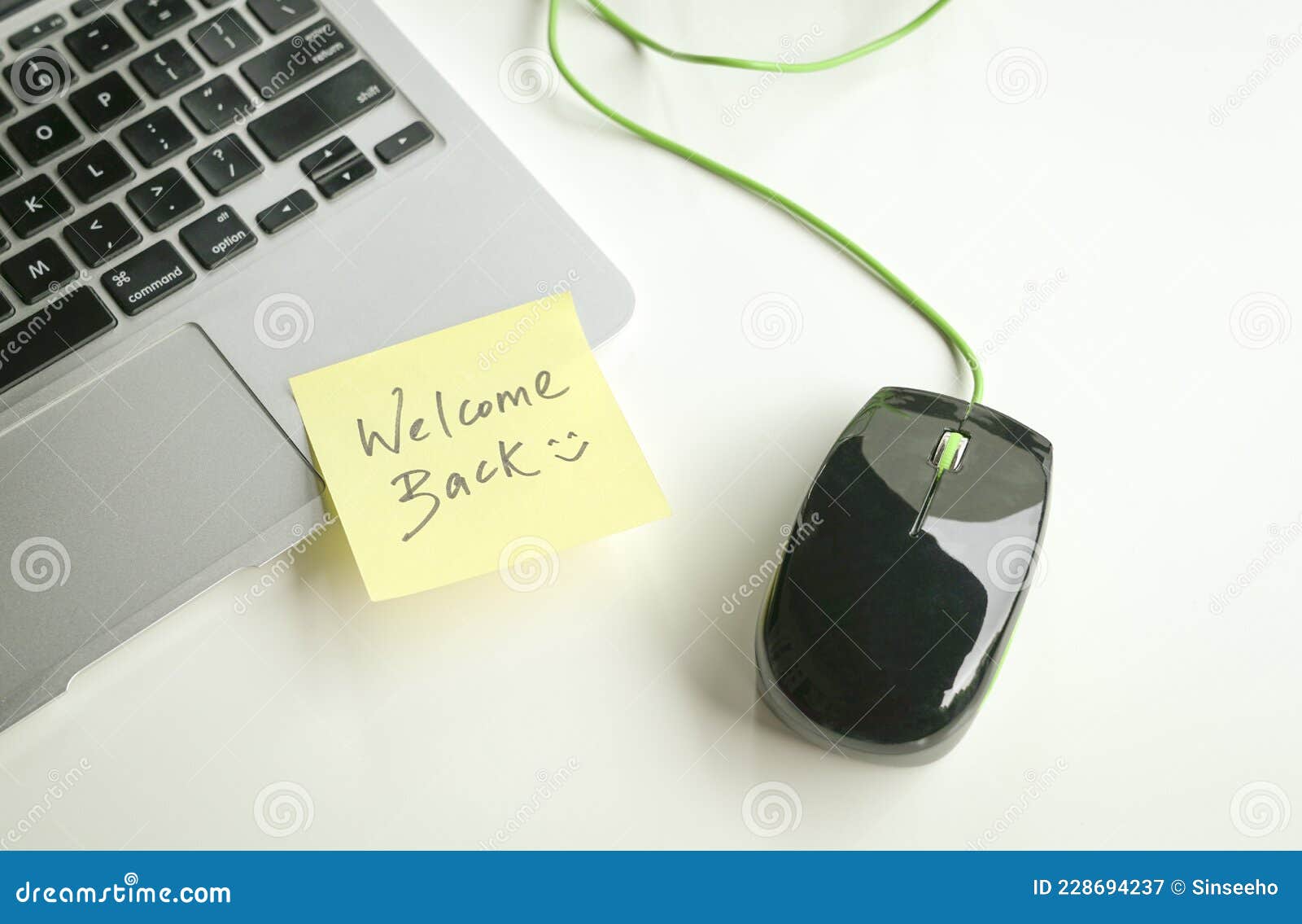 Welcome back to work stock image. Image of happy, back - 228694237