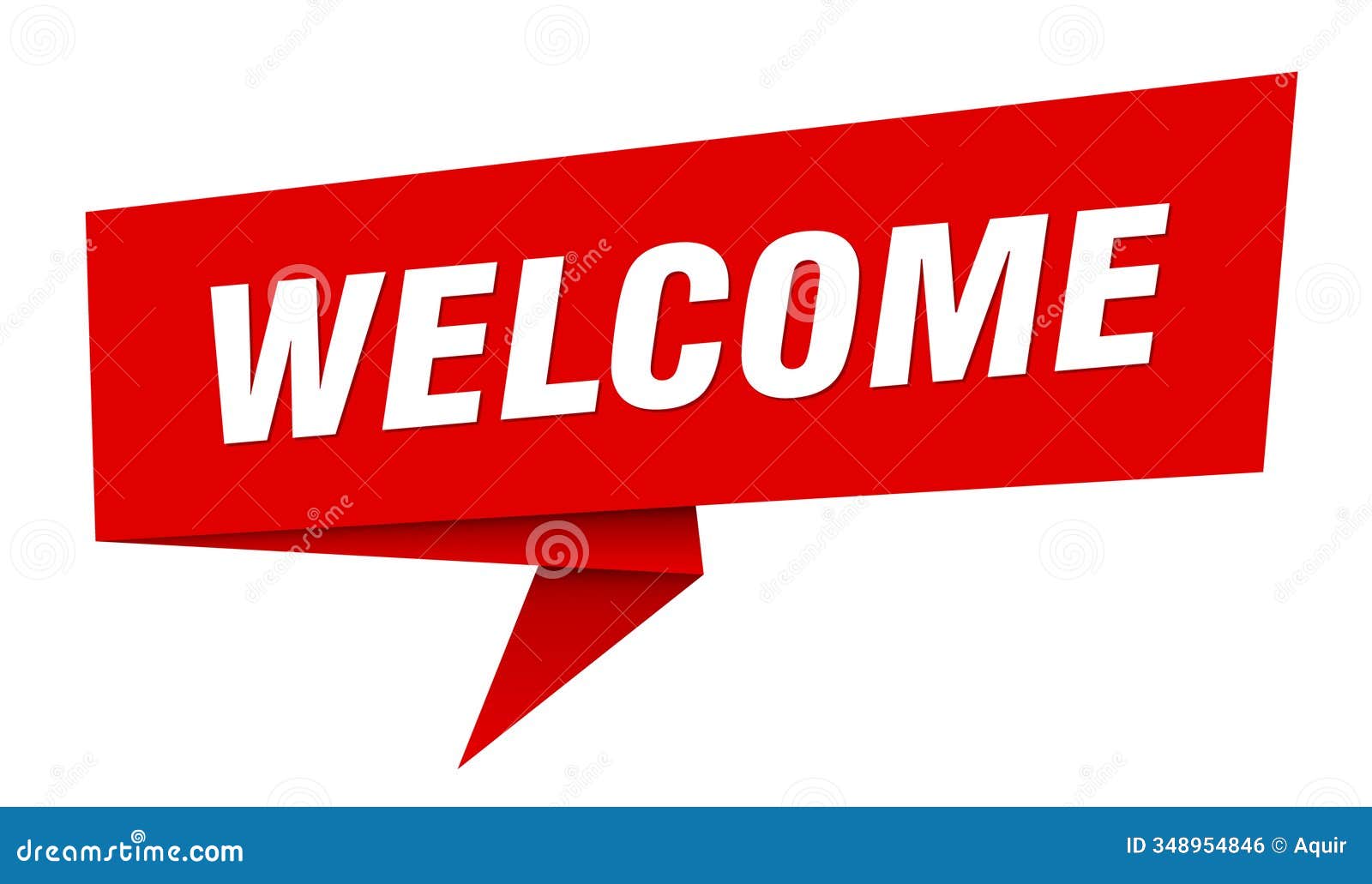 Welcome Banner. Welcome Speech Bubble, Label, Sticker, Sign Template ...