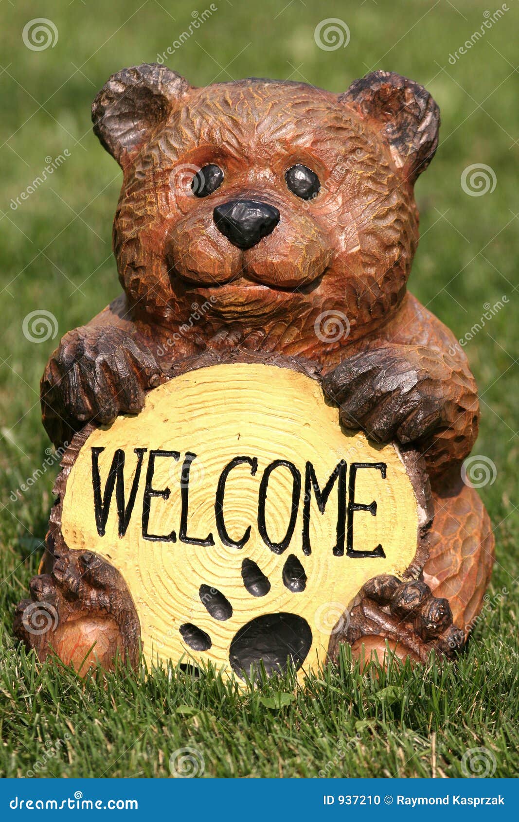 Welcome Bear stock photo. Image of garden, bear, animal - 937210