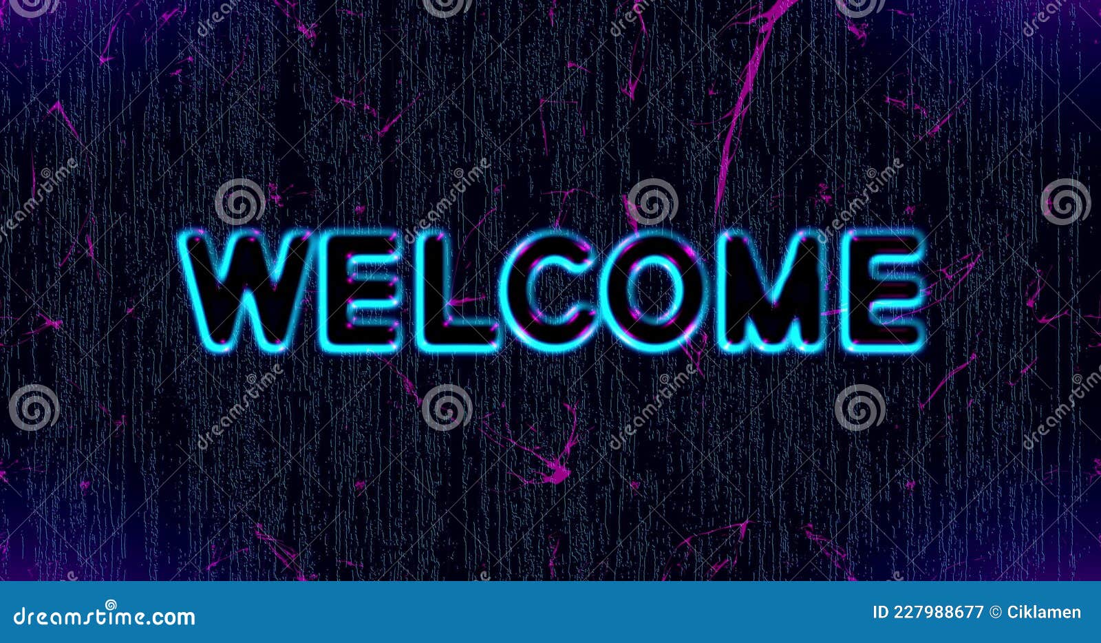 Welcome Bright Text on the Motion Background Stock Video - Video of ...