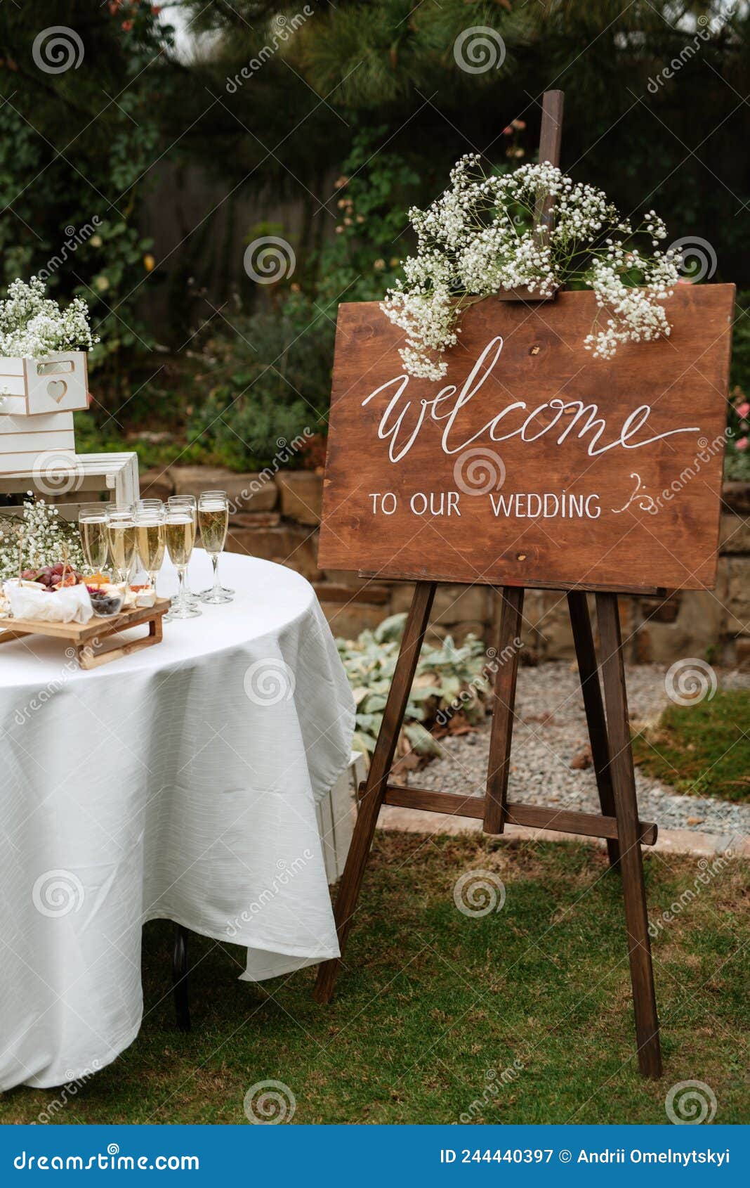 Welcome Buffet with Alcohol and Snacks Stock Image - Image of snacks ...