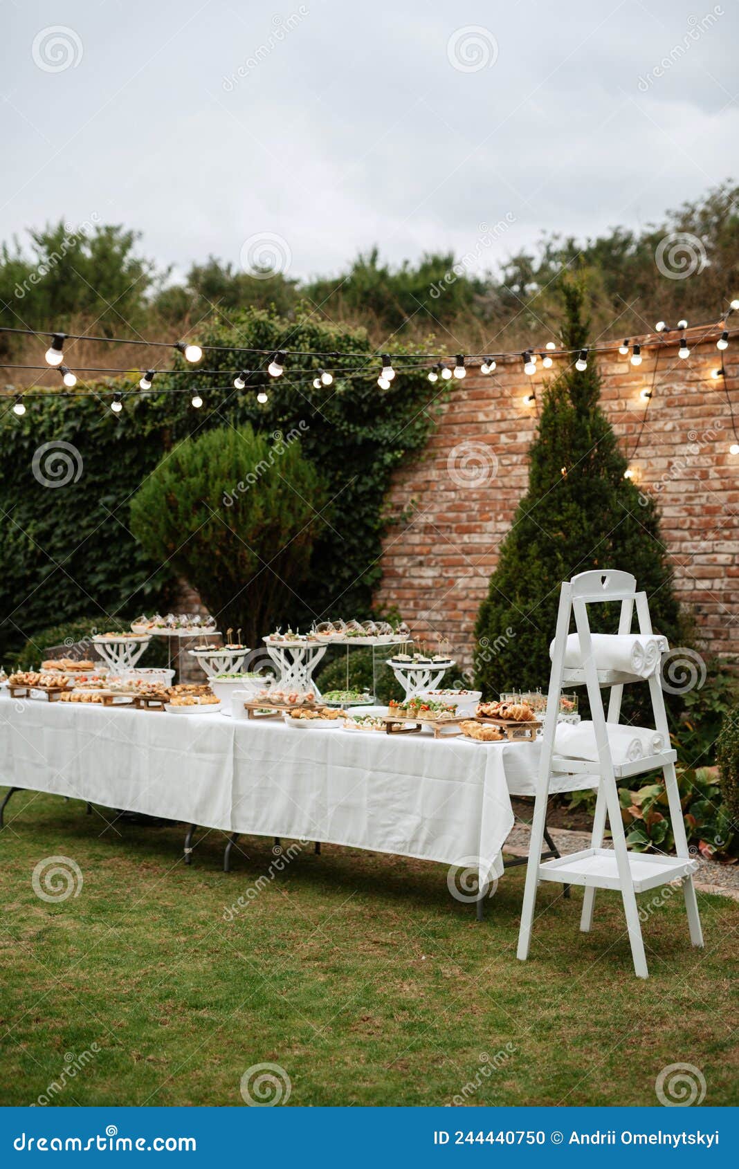 Welcome Buffet with Alcohol and Snacks Stock Photo - Image of food ...