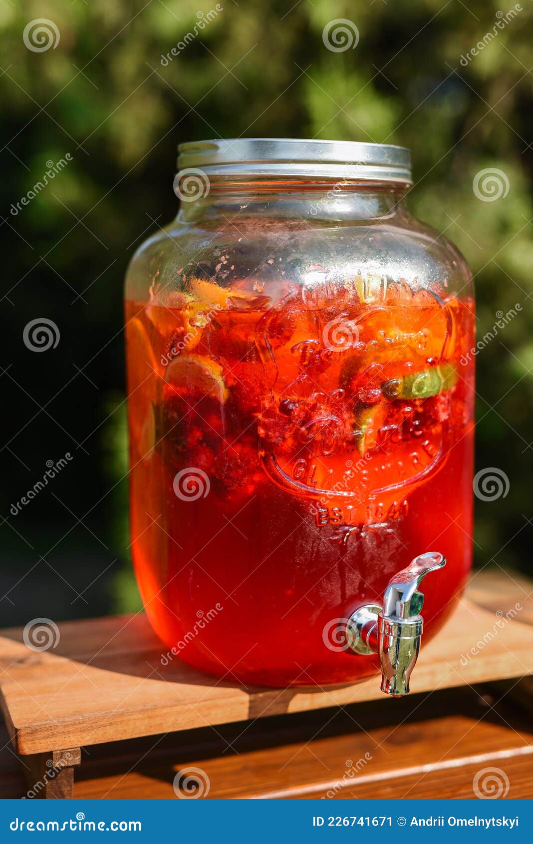 Welcome Buffet with Alcohol and Snacks Stock Image - Image of wood ...