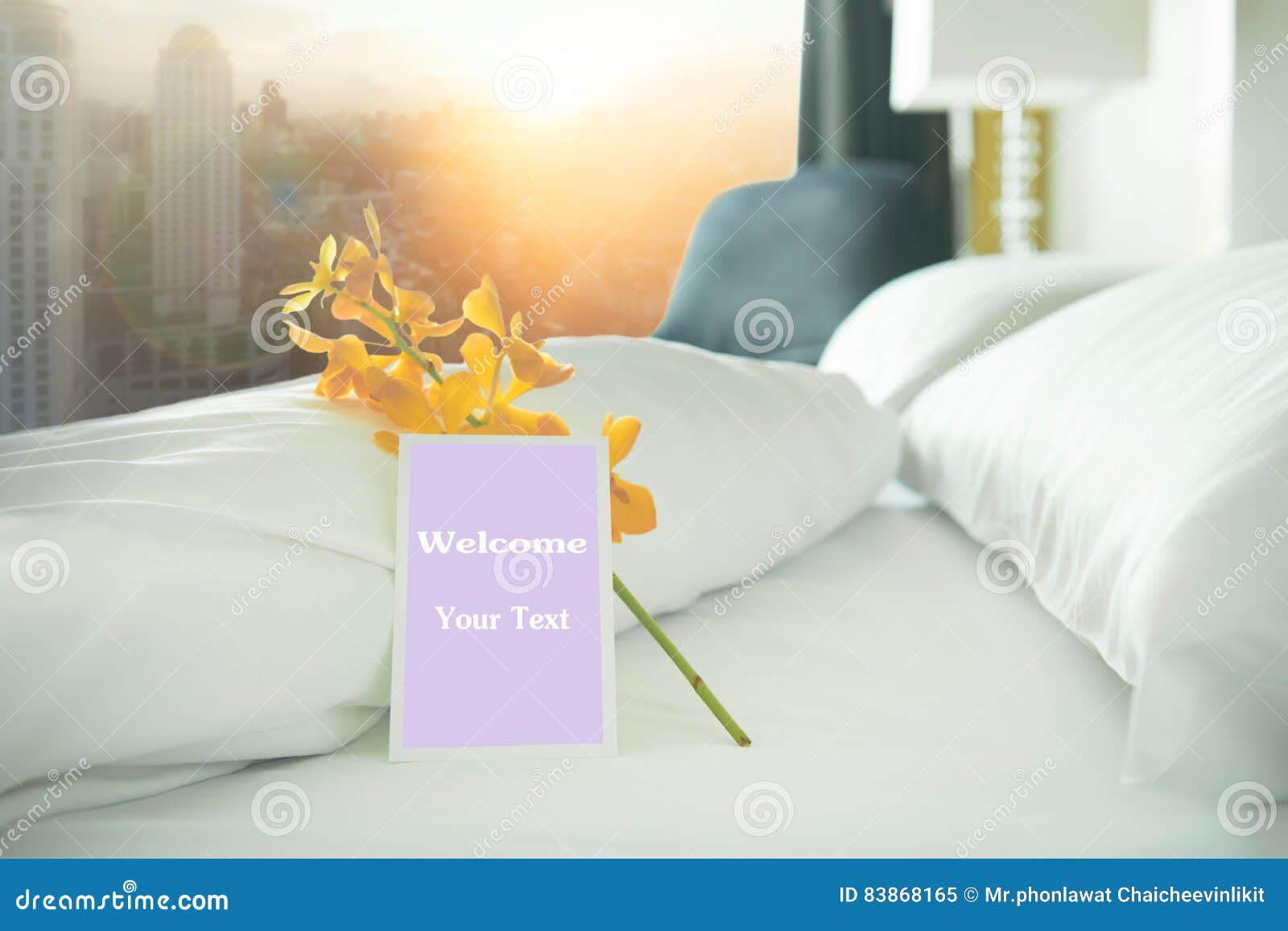 Welcome card stock image. Image of lifestyle, advertisement - 83868165