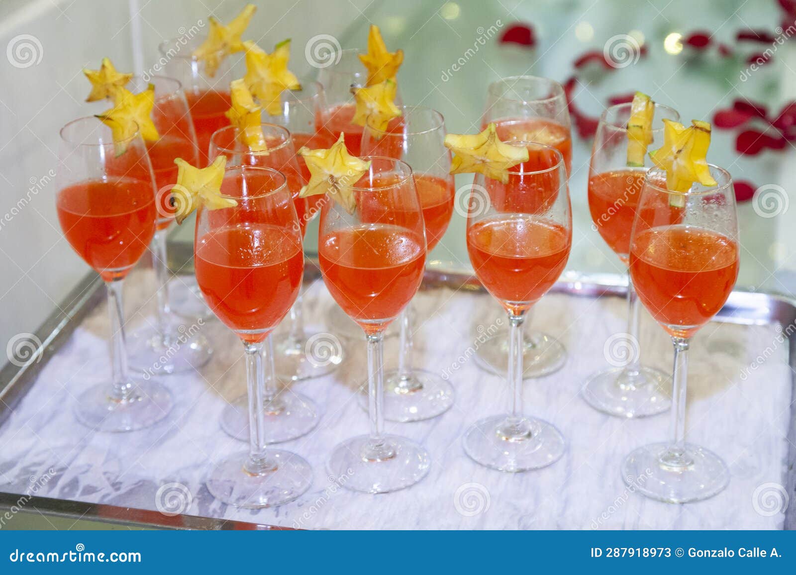 Welcome Cocktail for a Party, Event, Wedding Reception, or Banquet ...