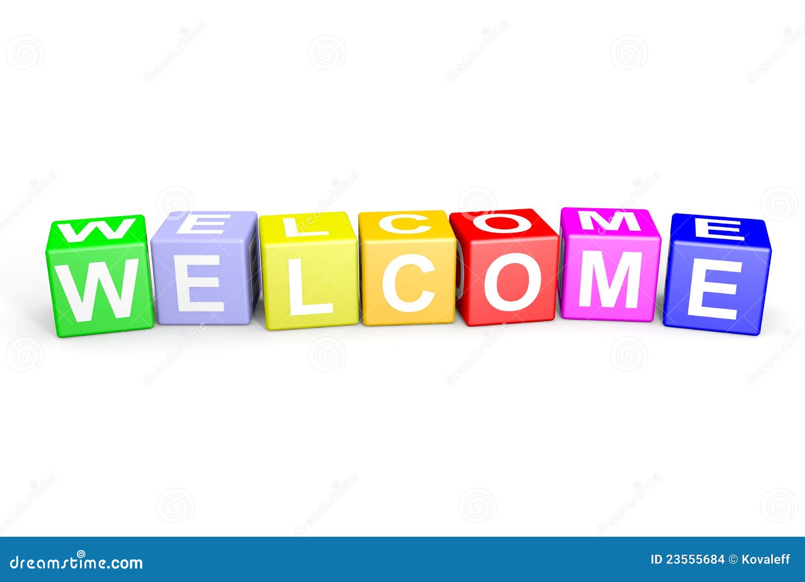 WELCOME Colorful Word Cloud Filled With Translations Vector ...