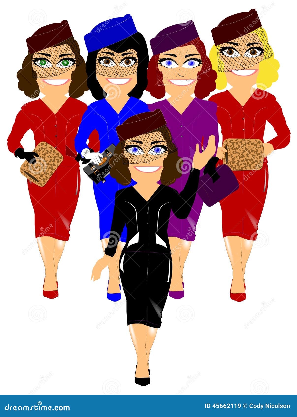 Welcome committee of 55 stock illustration. Illustration of conceptual ...