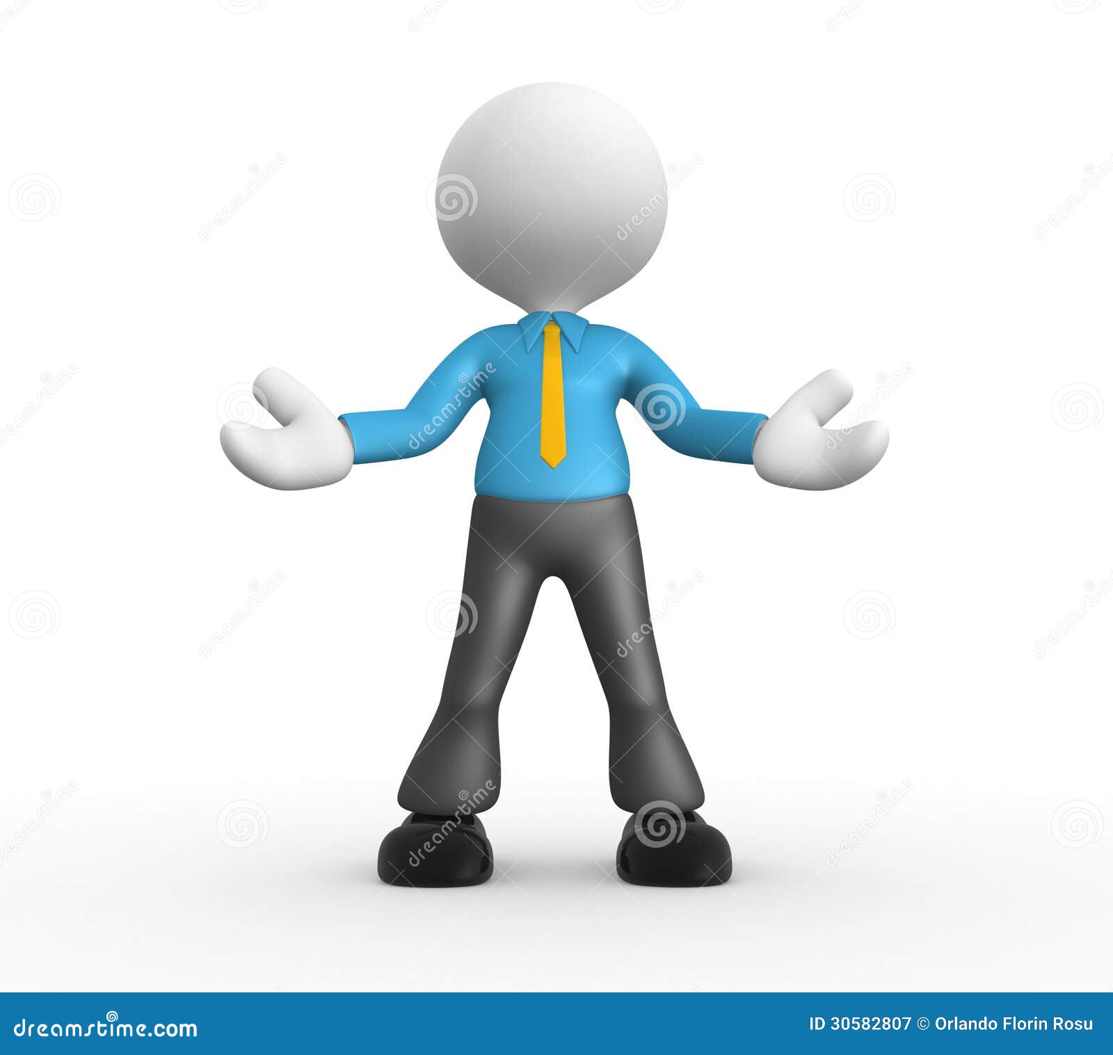Welcome stock illustration. Illustration of person, cartoon - 30582807