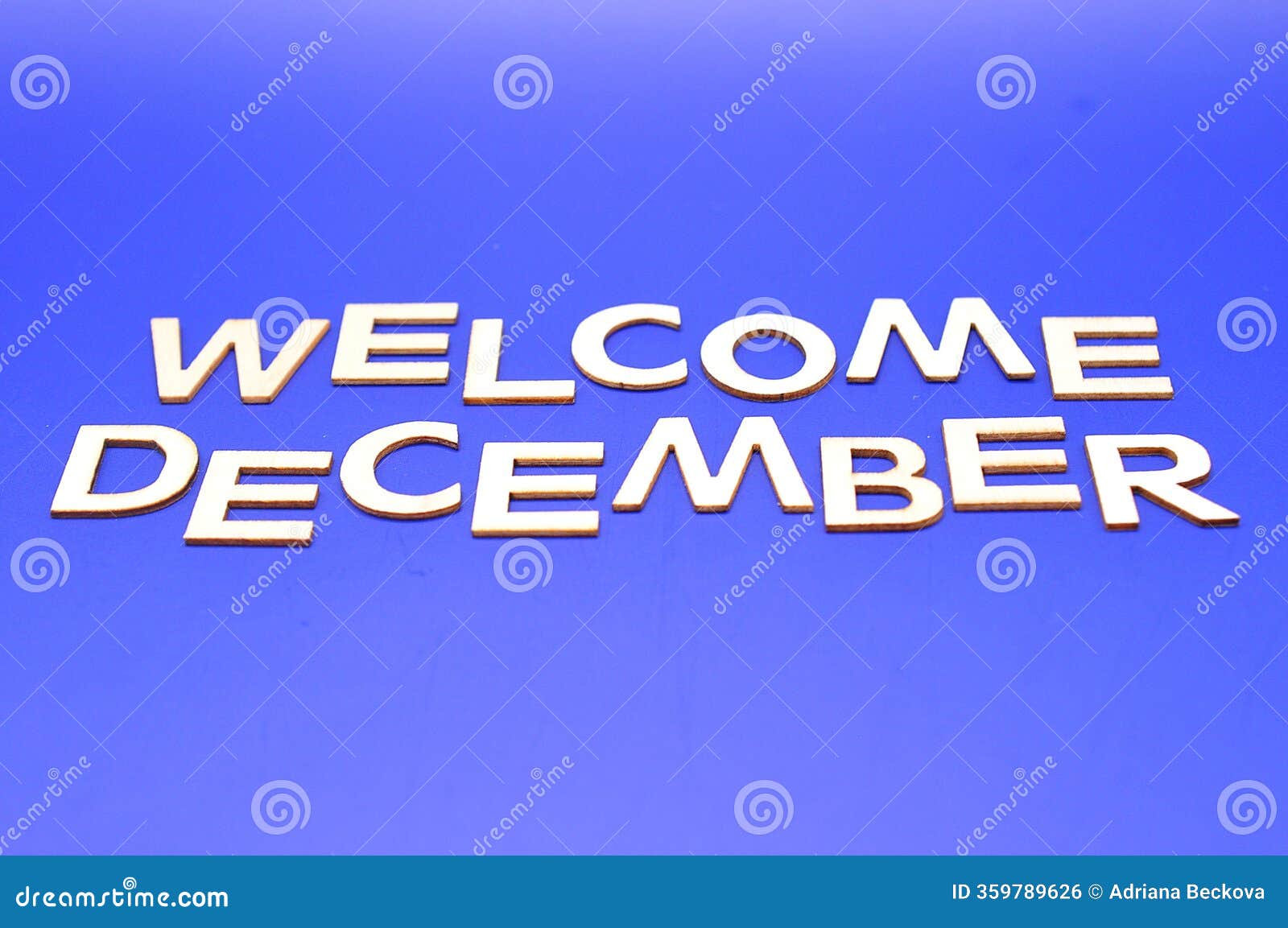 Welcome December Background Stock Photo - Image of signage, label ...