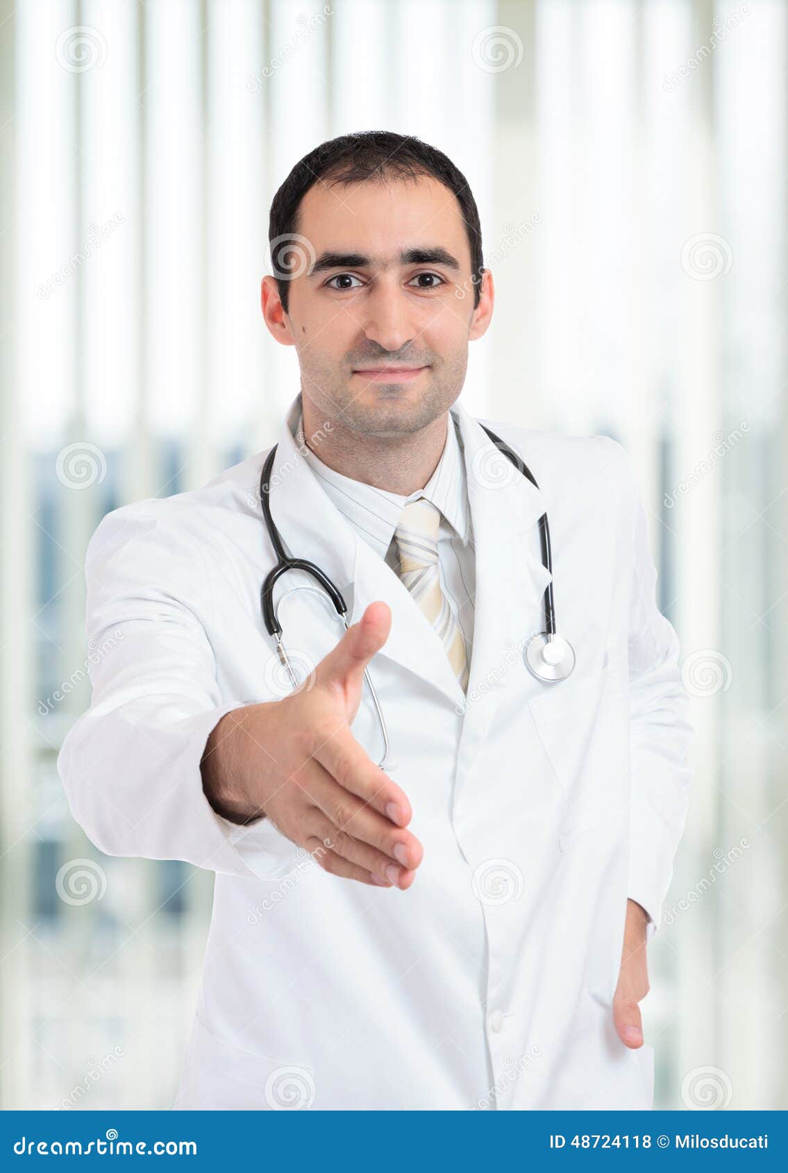 Welcome stock photo. Image of gesture, closeup, handsome - 48724118