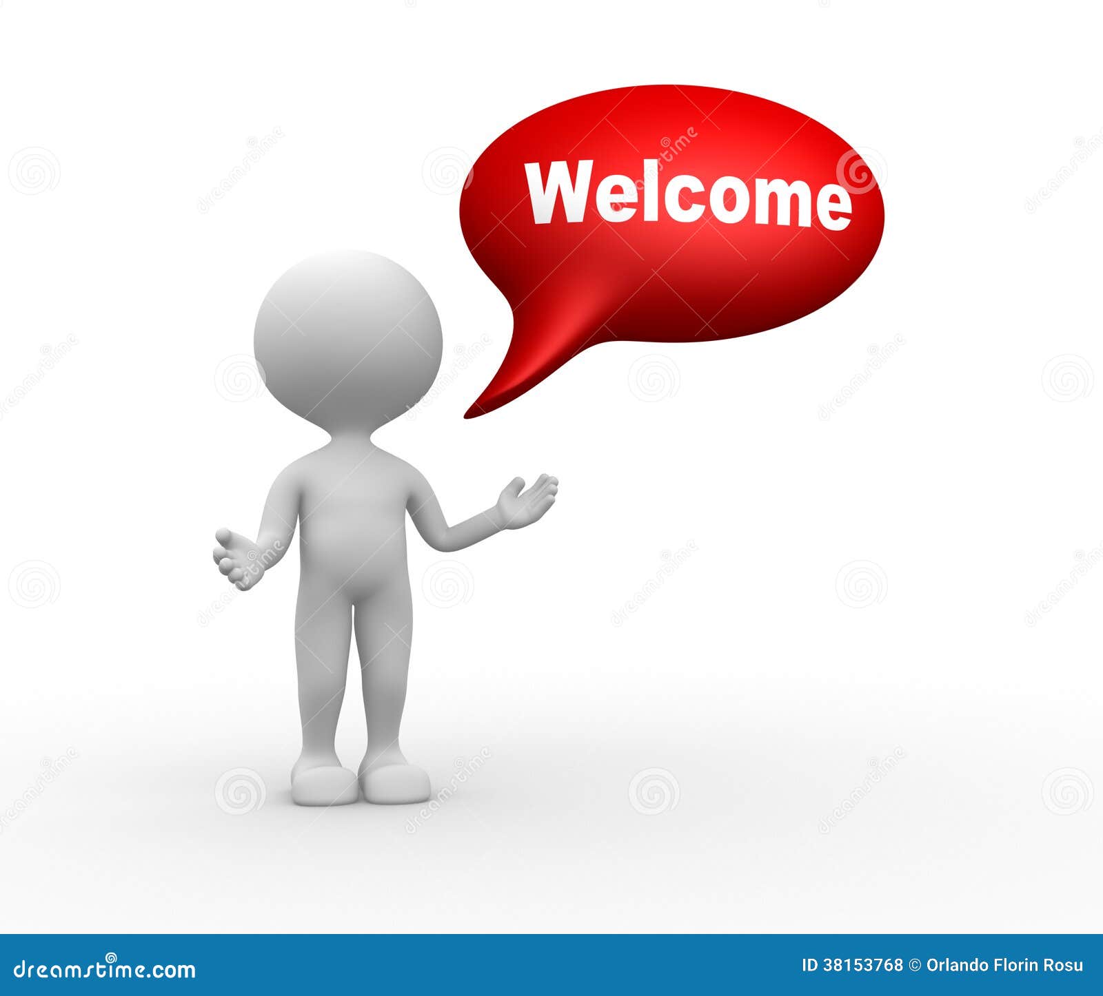 Welcome gesture stock illustration. Illustration of people - 38153768