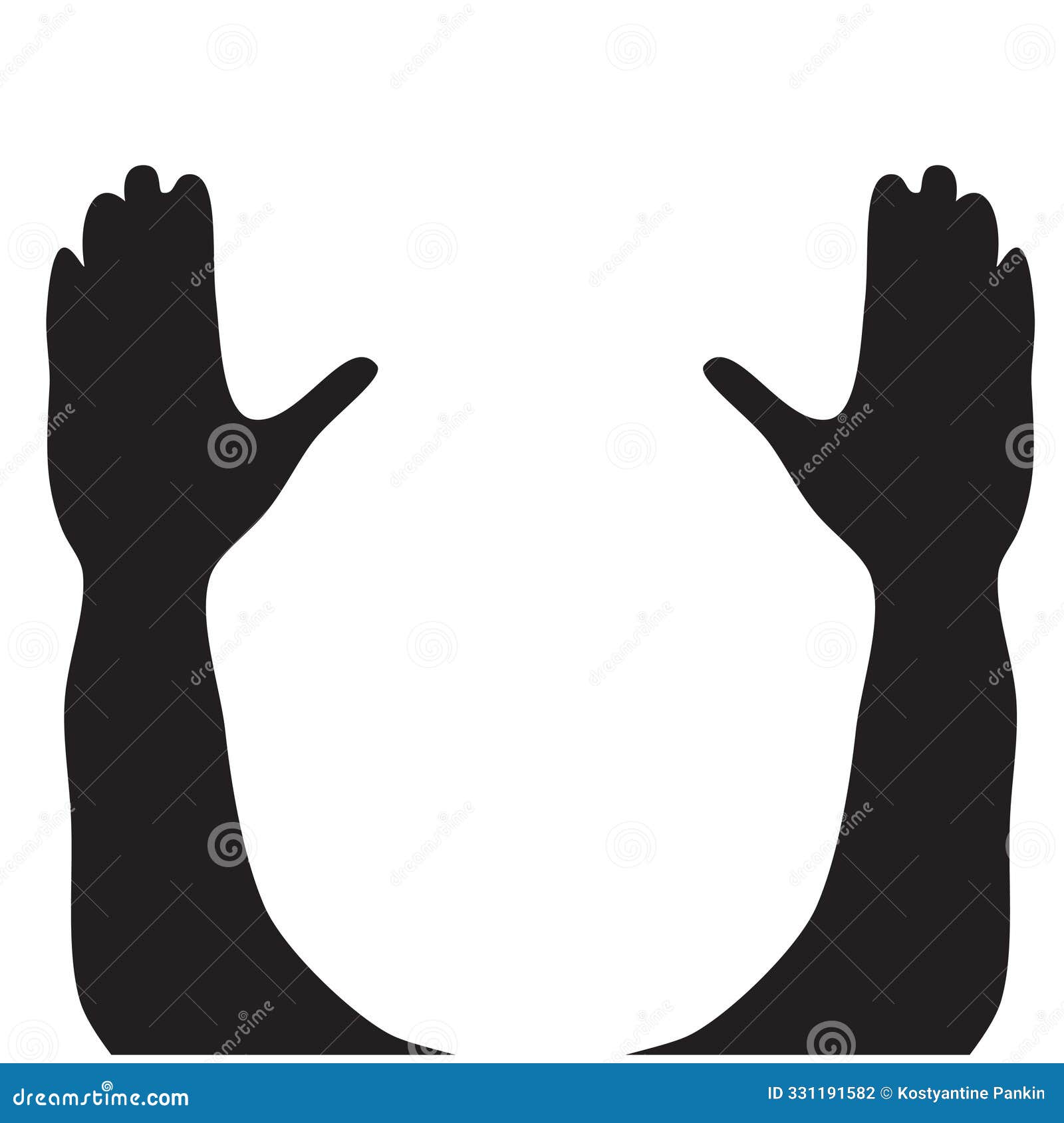 Welcome gesture stock illustration. Illustration of happy - 331191582