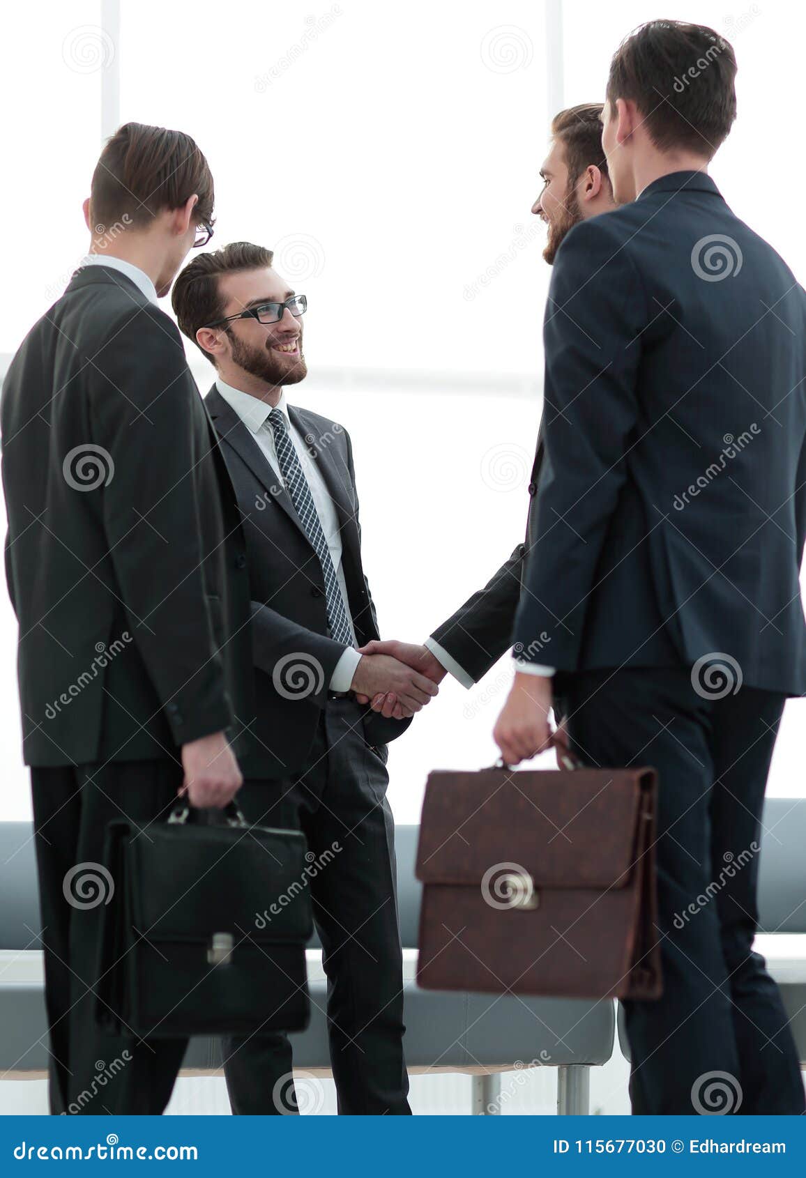 Welcome Handshake of Business Partners Stock Photo - Image of lawyer ...