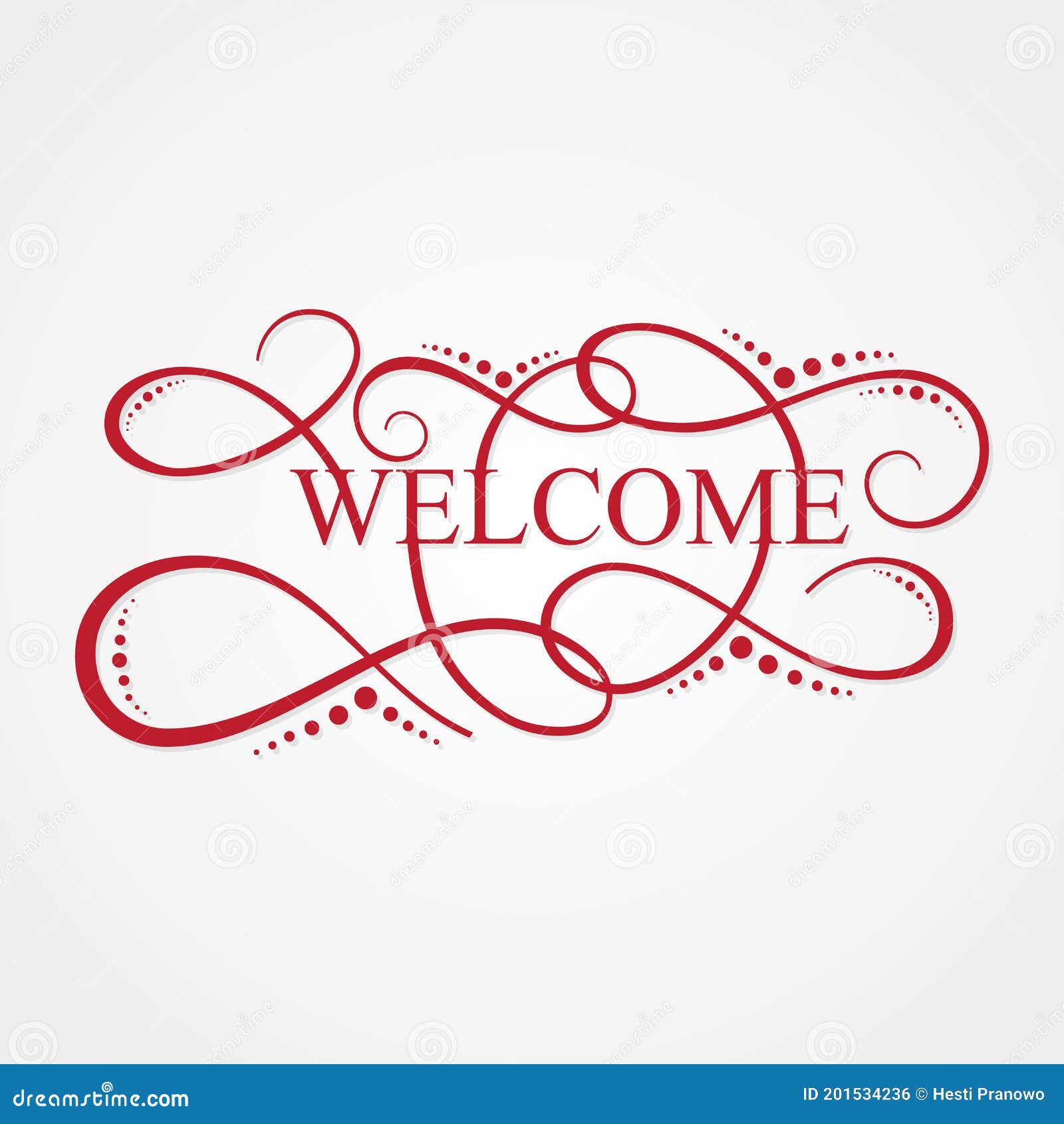 Welcome Letter. Handwritten Modern Calligraphy, Drawn In Chalk Letters ...