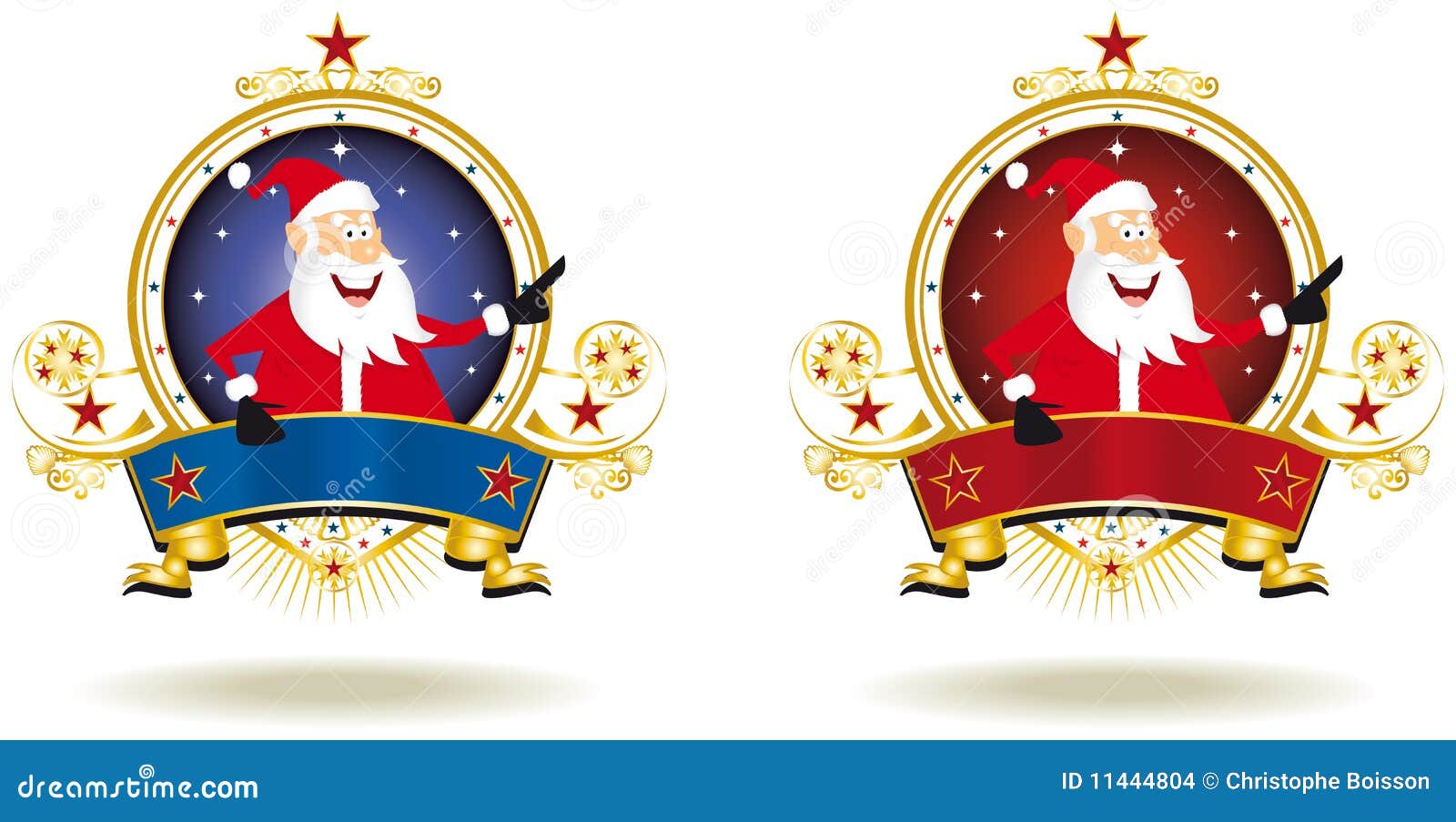 Welcome Santa Claus stock vector. Illustration of design - 11444804