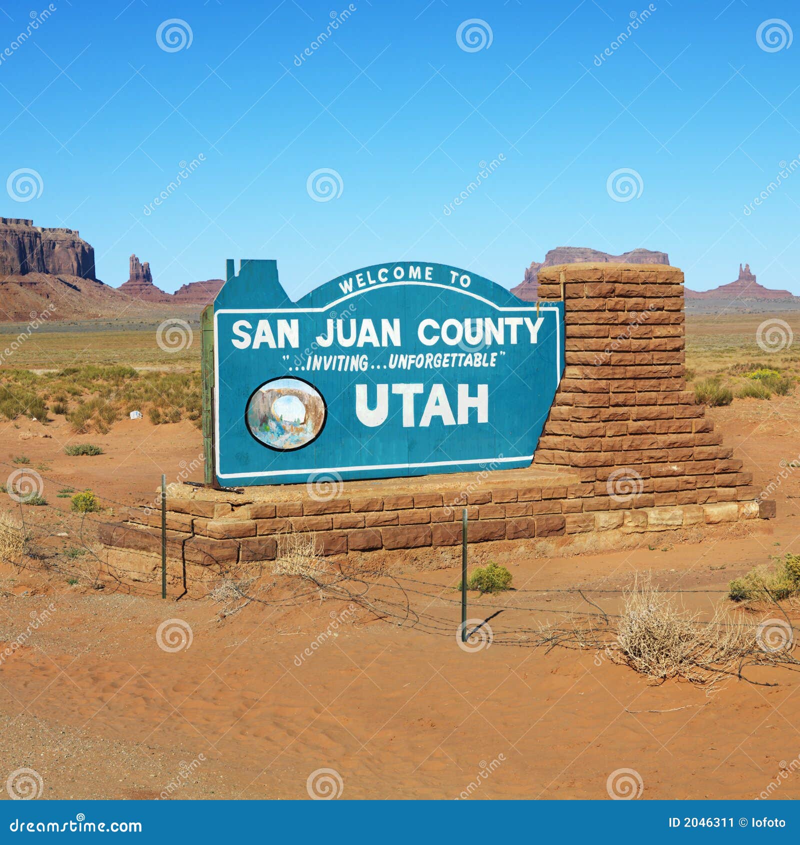 Welcome sign stock image. Image of utah, desert, outdoors - 2046311