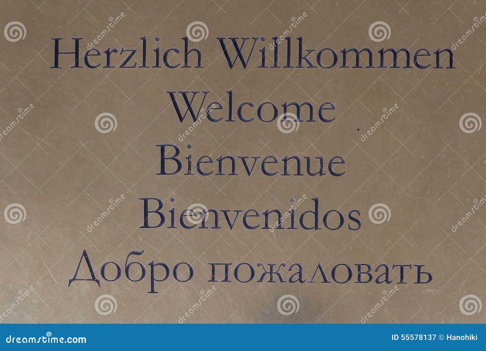 Welcome Sign in Many Languages Stock Image - Image of russian, concept ...