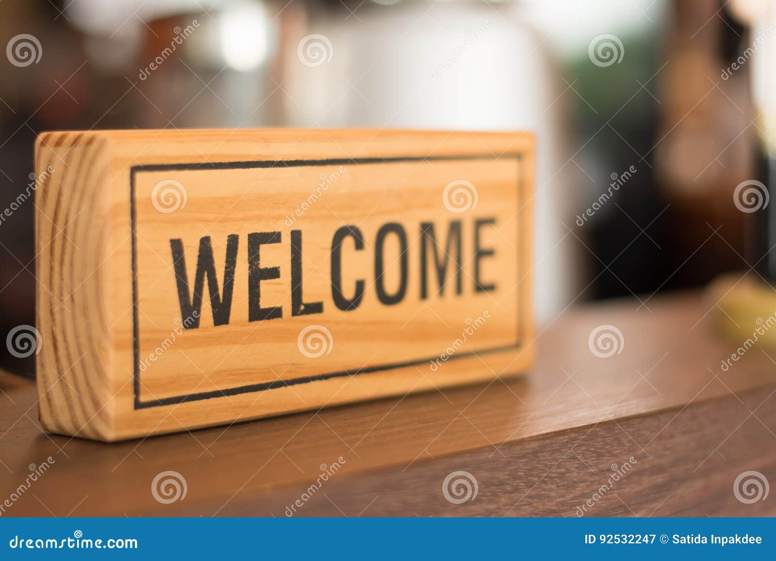 Welcome sign. stock image. Image of hand, holding, machine - 92532247