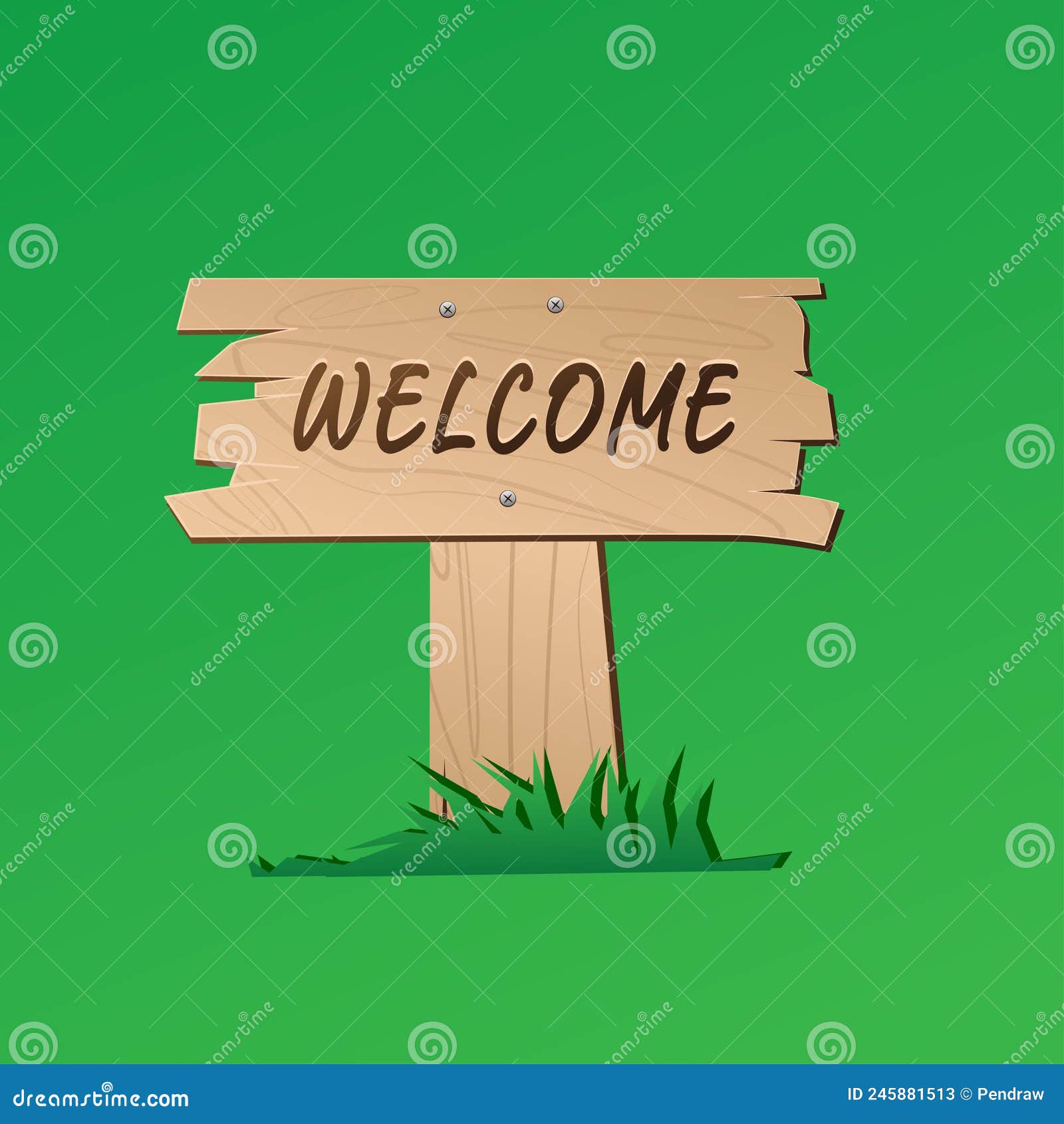 Welcome Sign, Vector Illustration, Stock Vector - Illustration of text ...