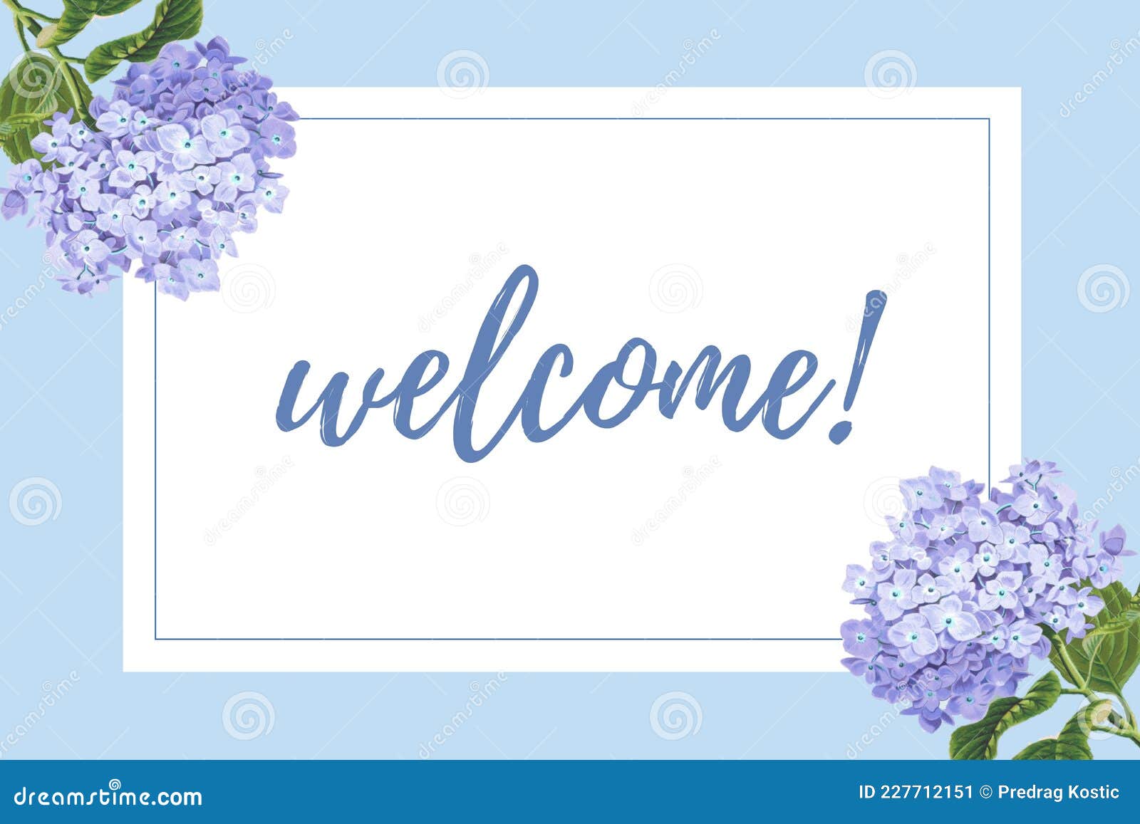 Welcome sign stock illustration. Illustration of sign - 227712151