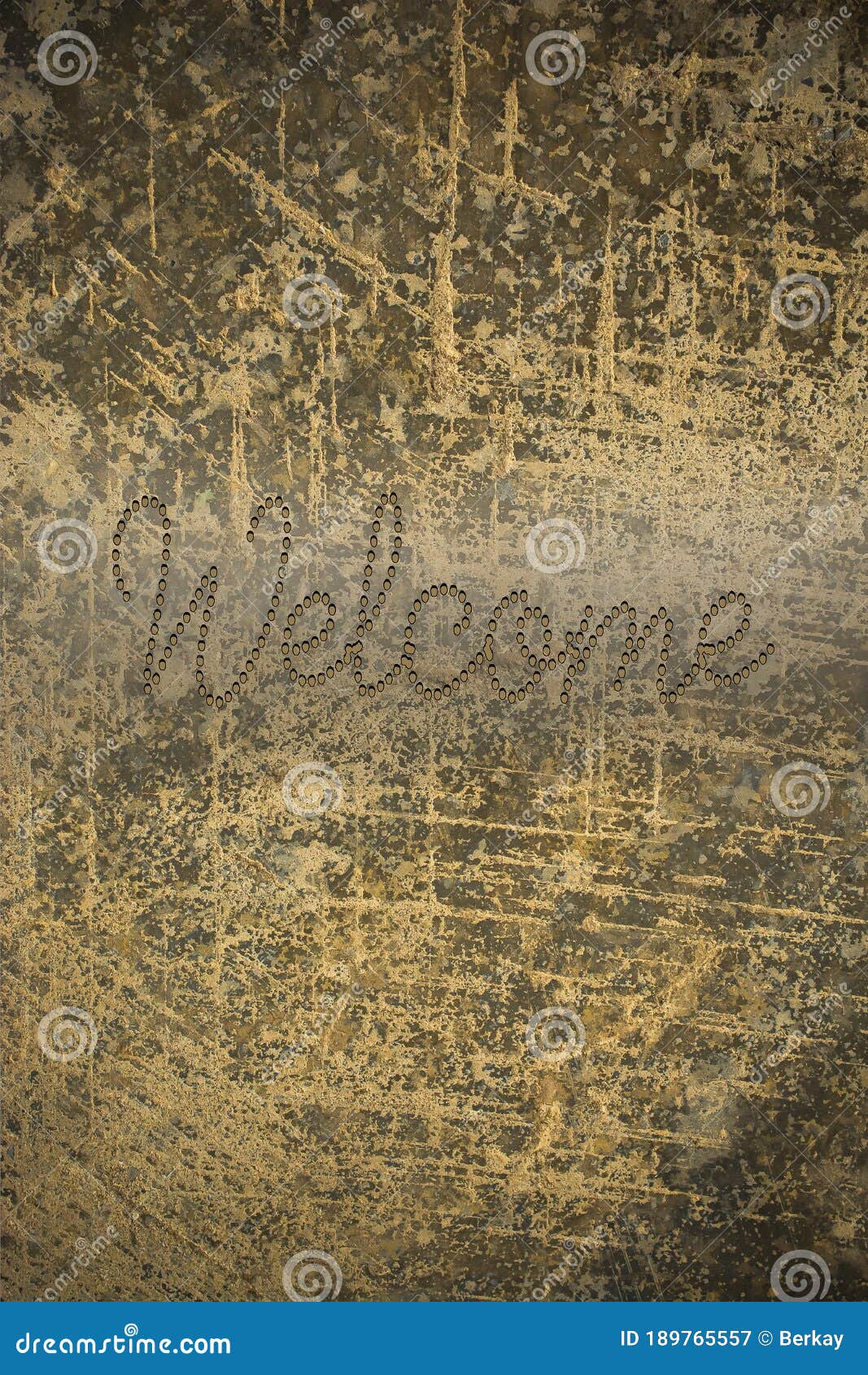 Welcome Sign Wording Text on a Background for Business Concept Stock ...