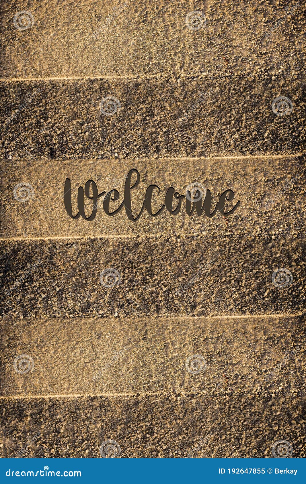 Welcome Sign Wording Text on a Background for Business Concept Stock ...
