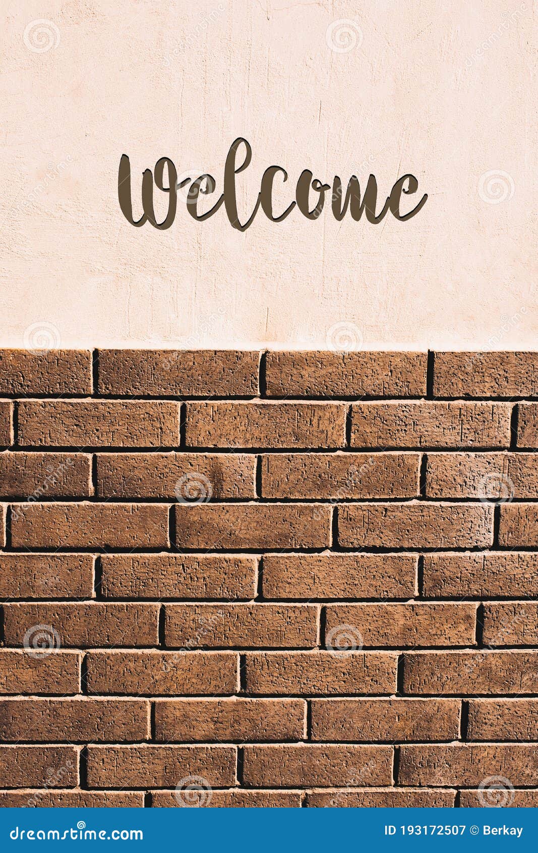 Welcome Sign Wording Text on a Background for Business Concept Stock ...