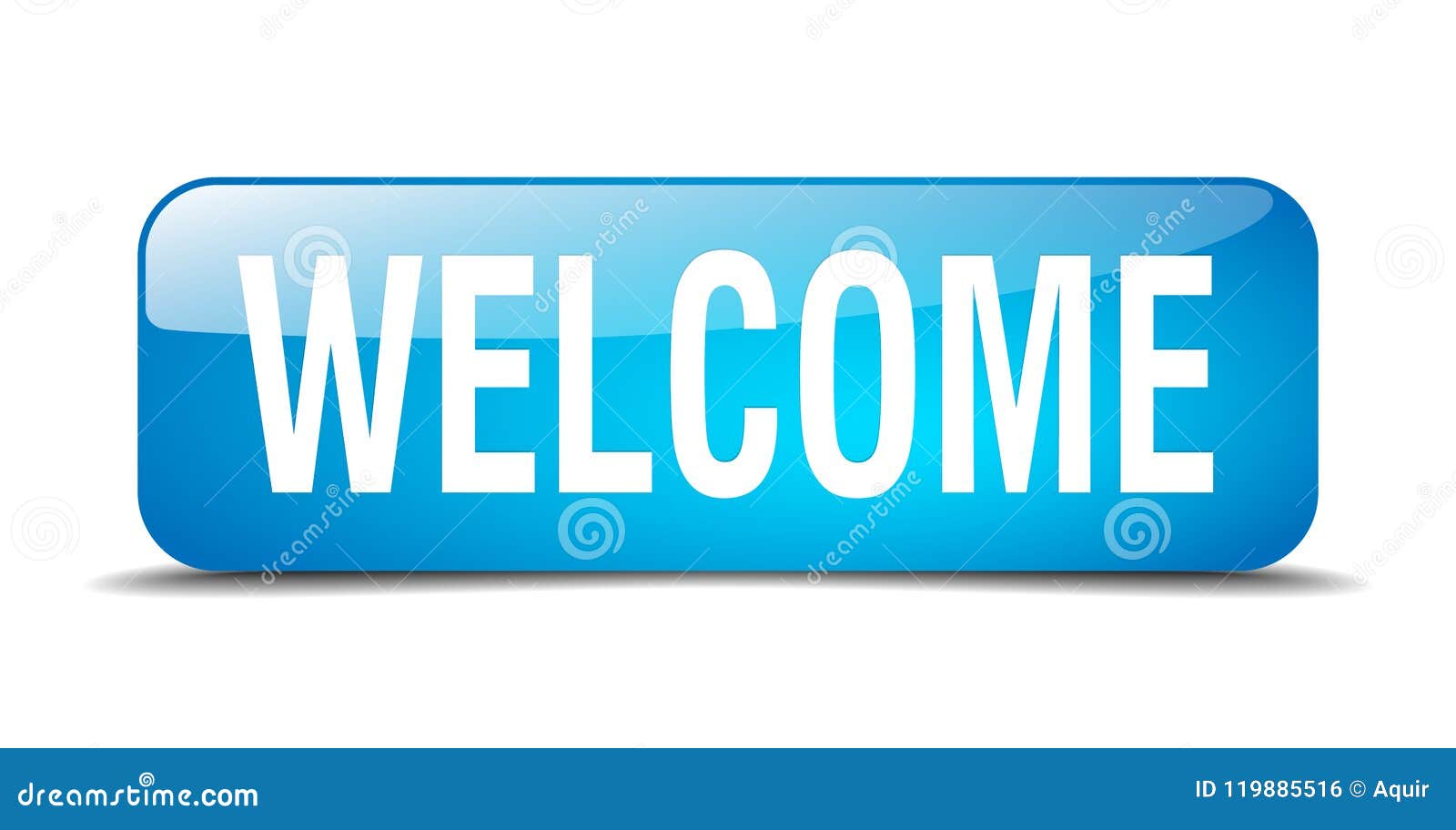 Welcome button stock vector. Illustration of vector - 119885516
